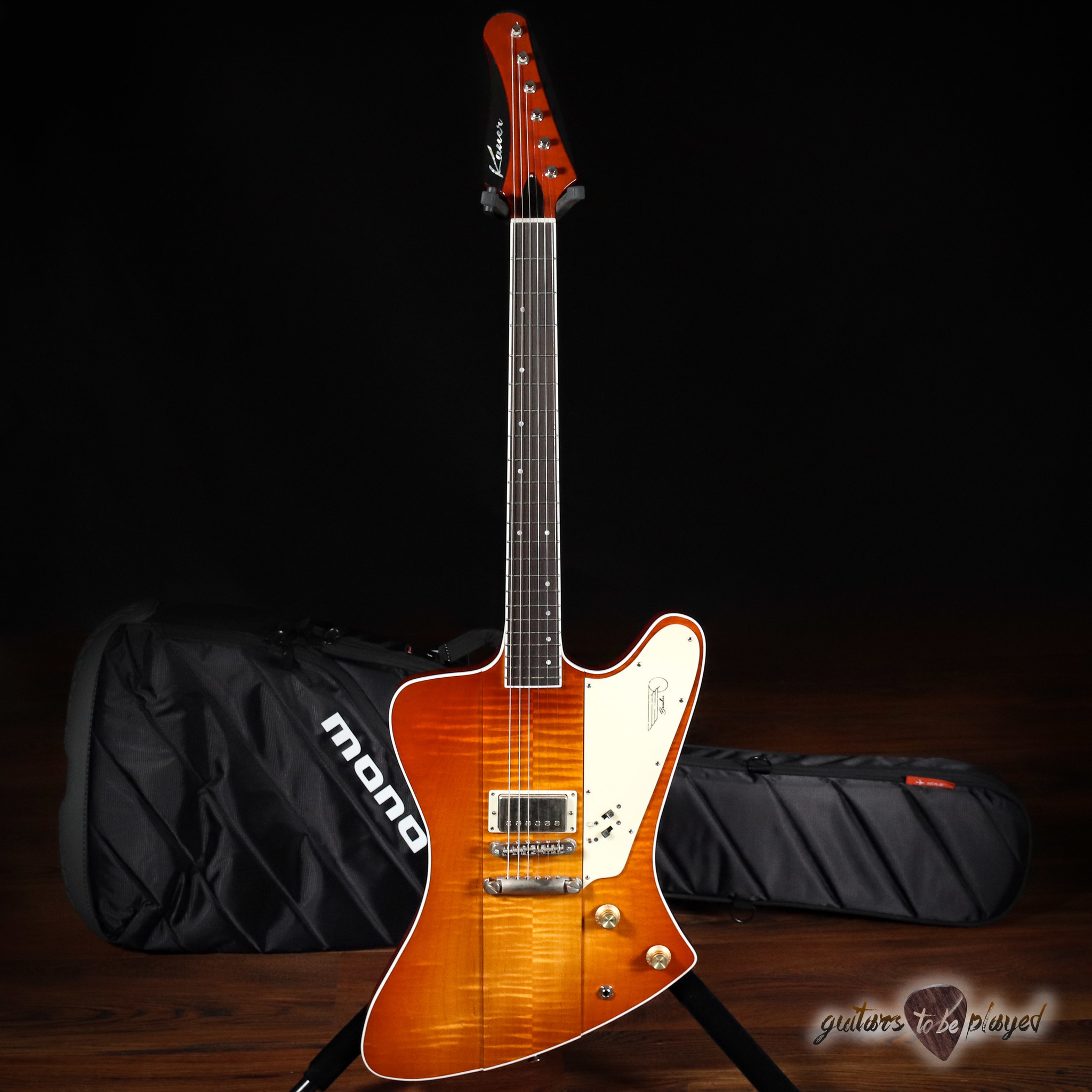 Kauer Banshee Jr. Deluxe w/ Maple Cap & KauerBucker – “Keith Burst ...