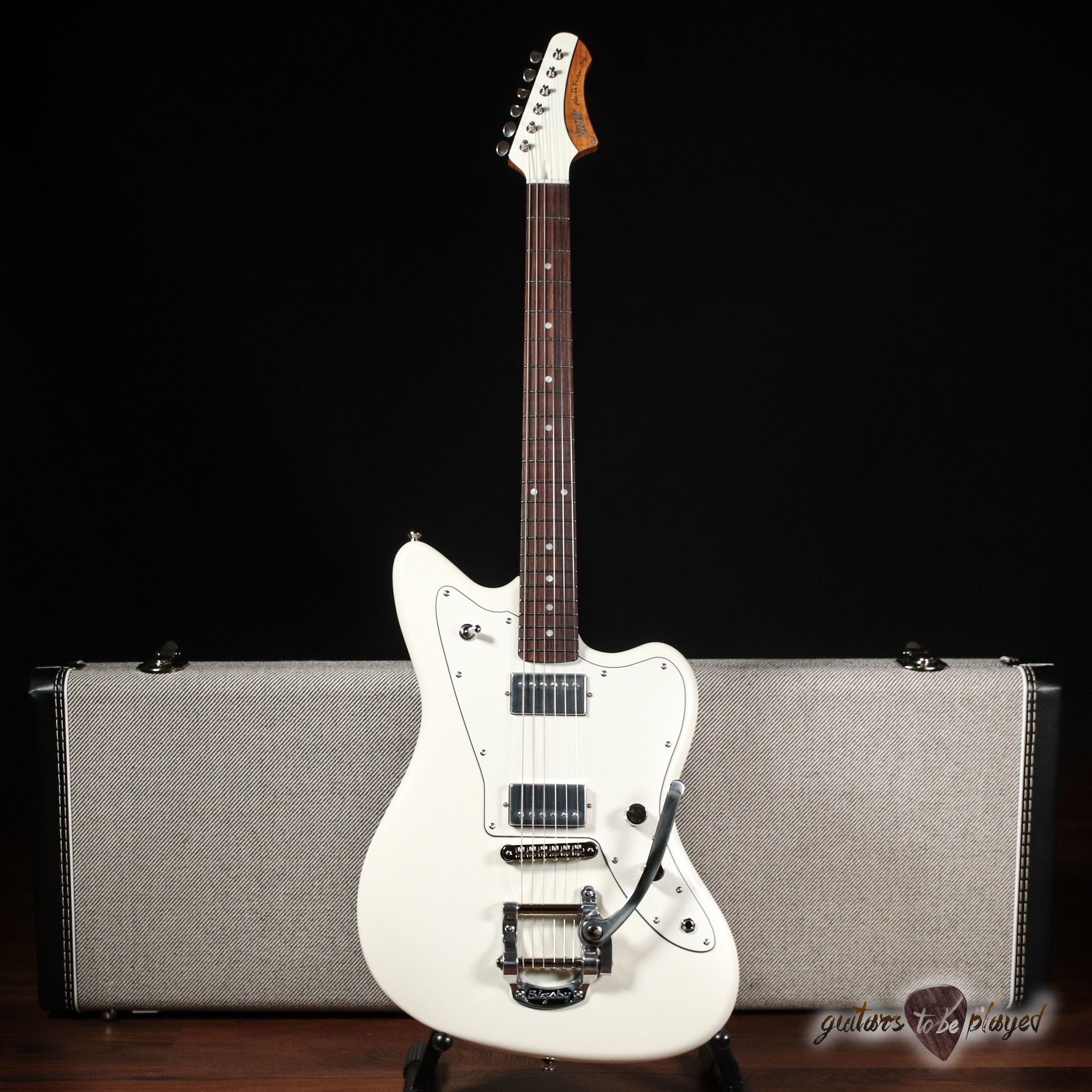 Fano JM6 Alt de Facto Lollar El Rayo Guitar w/ Bigsby – Olympic White ...