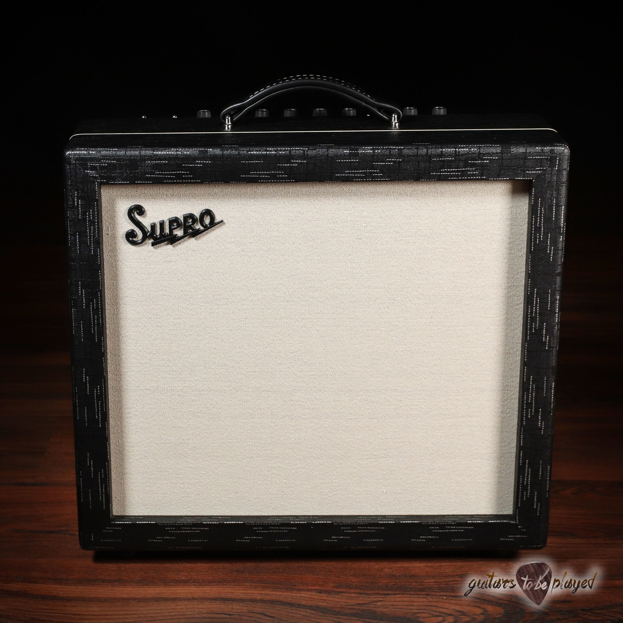 Supro 1932R Royale 35/50-Watt 1x12” Tube Combo Amp – Black Scandia ...
