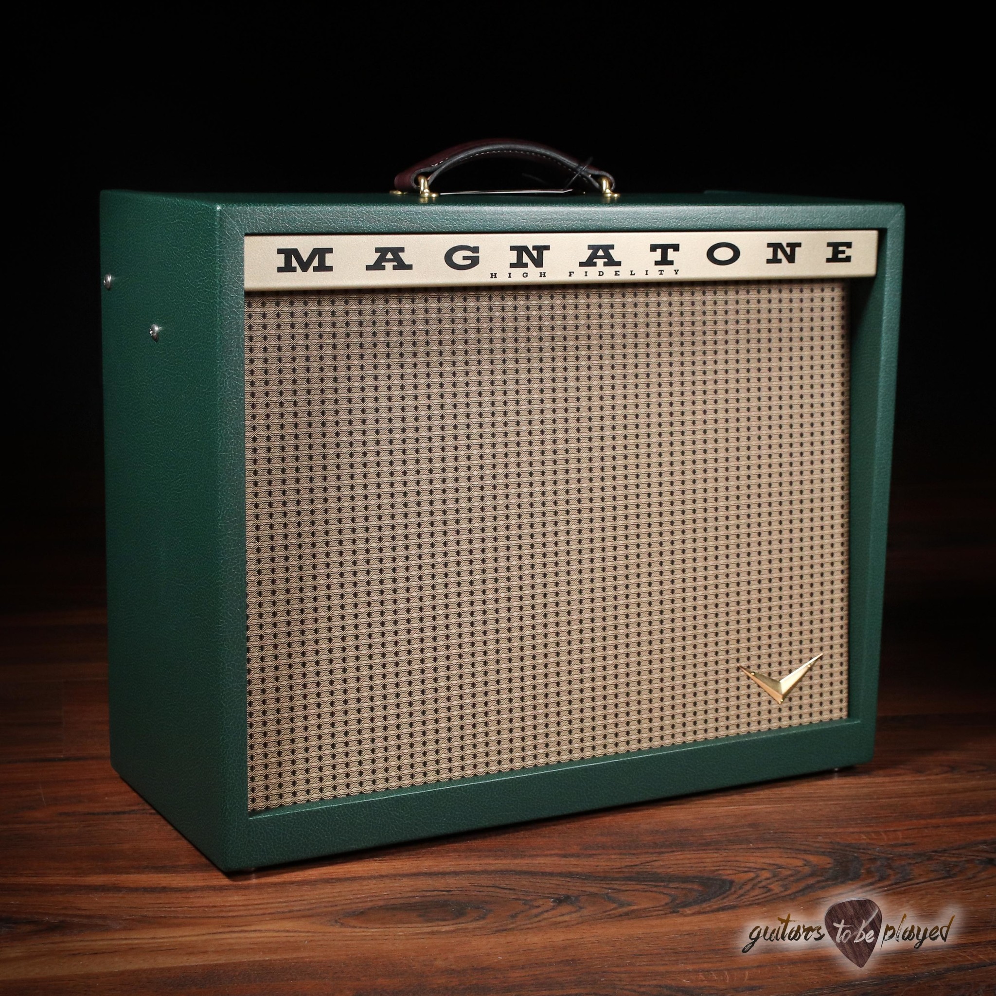 Magnatone Twilighter 22W Reverb/Vibrato 1x12” Combo Amp – Dark Green ...