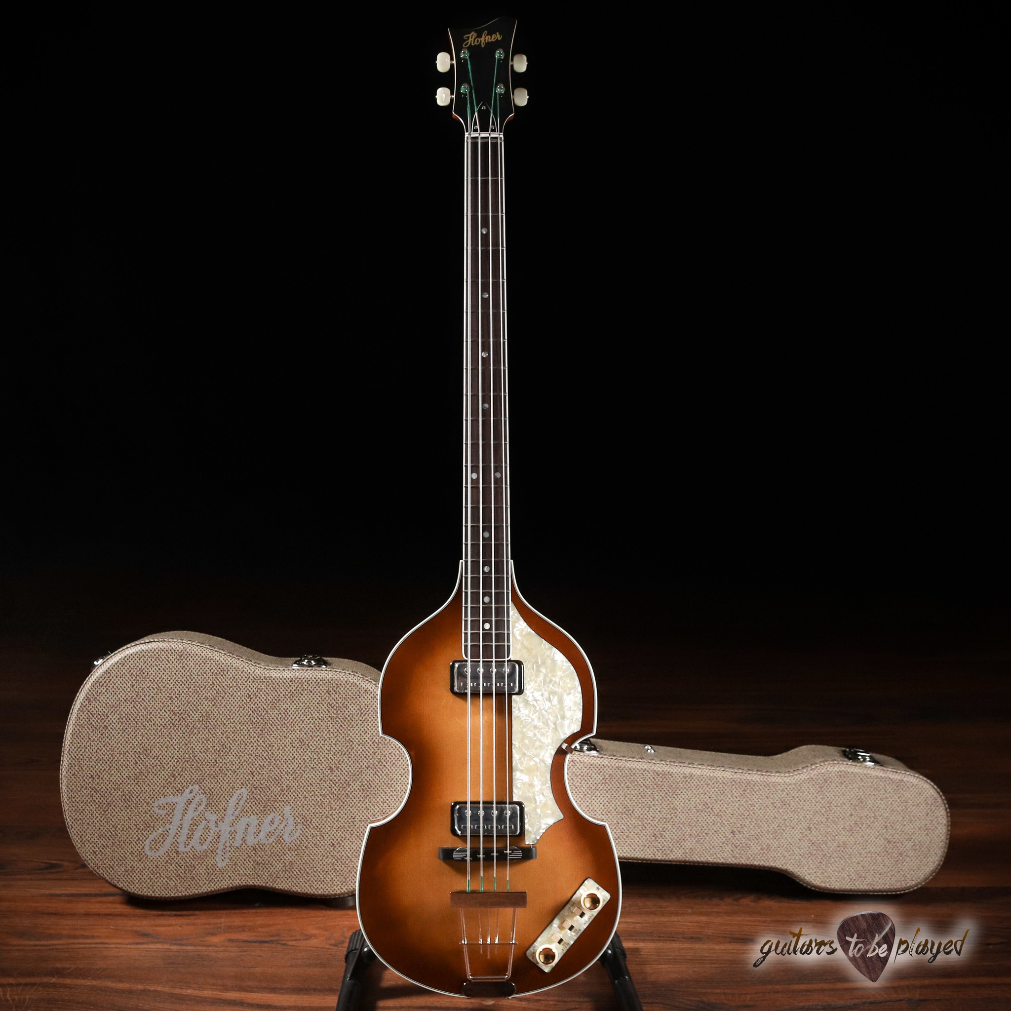 Hofner 1964 Reissue Violin Bass (H500/1-64-0) w/ Case – Sunburst ...