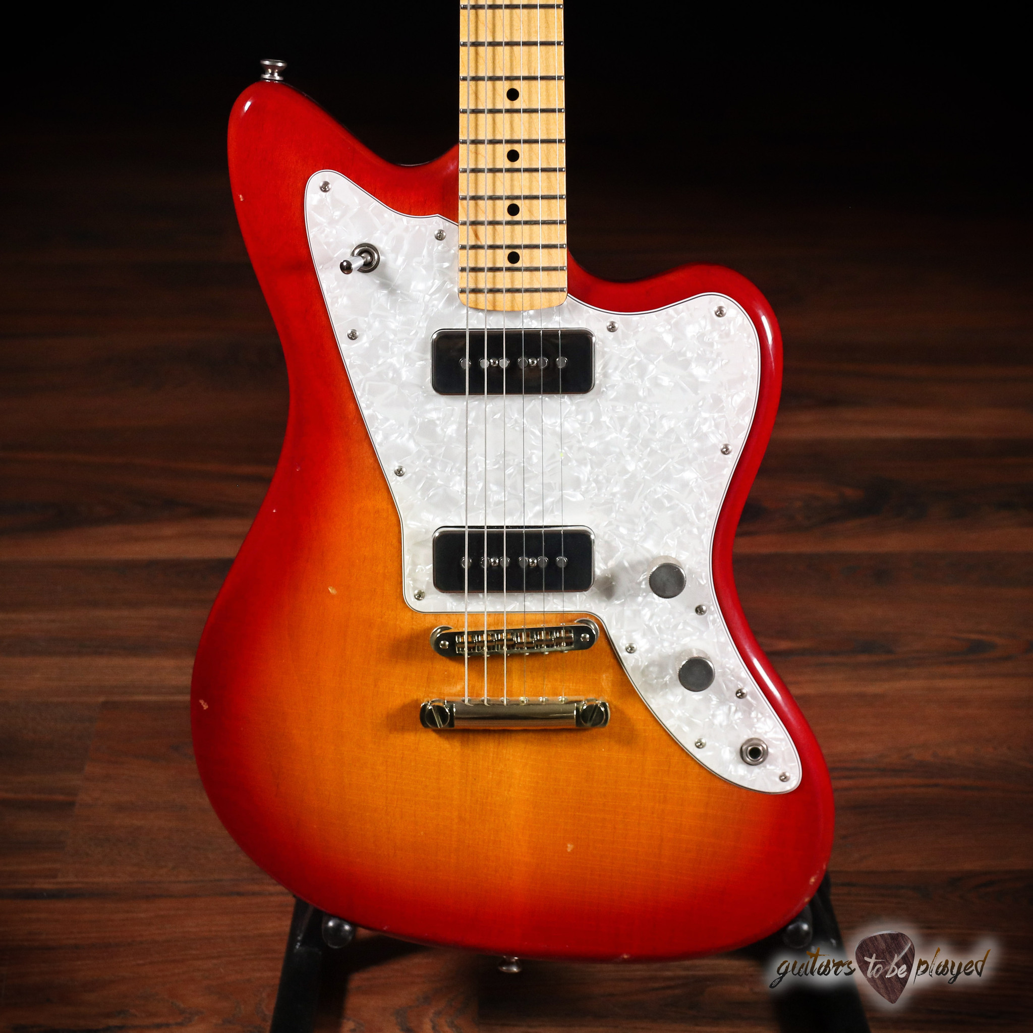 Fano JM6 Oltre Maple Fretboard Lollar P-90 Guitar – Cherry Burst ...
