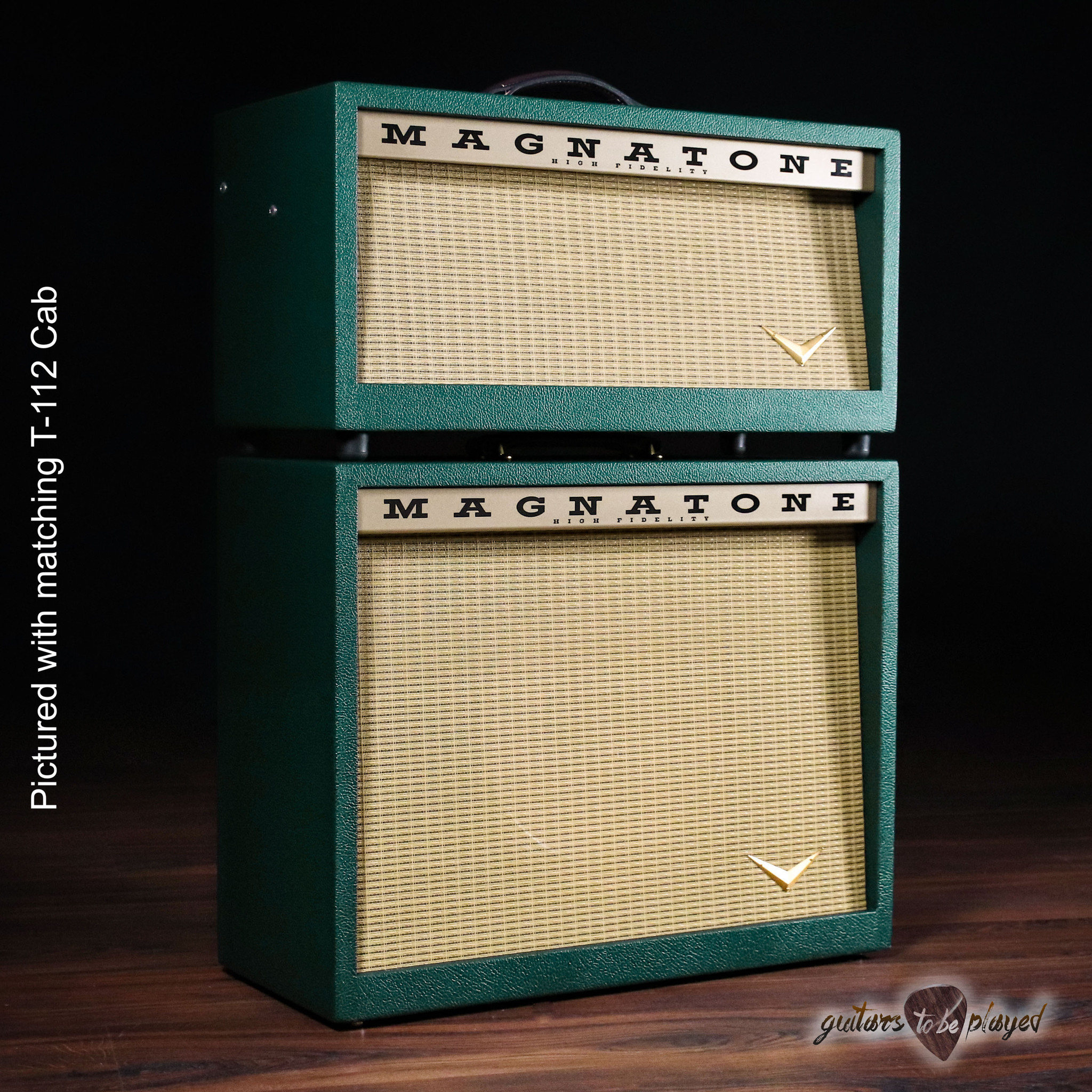 Magnatone Twilighter 22W Reverb/Vibrato Tube Head – Dark Green ...