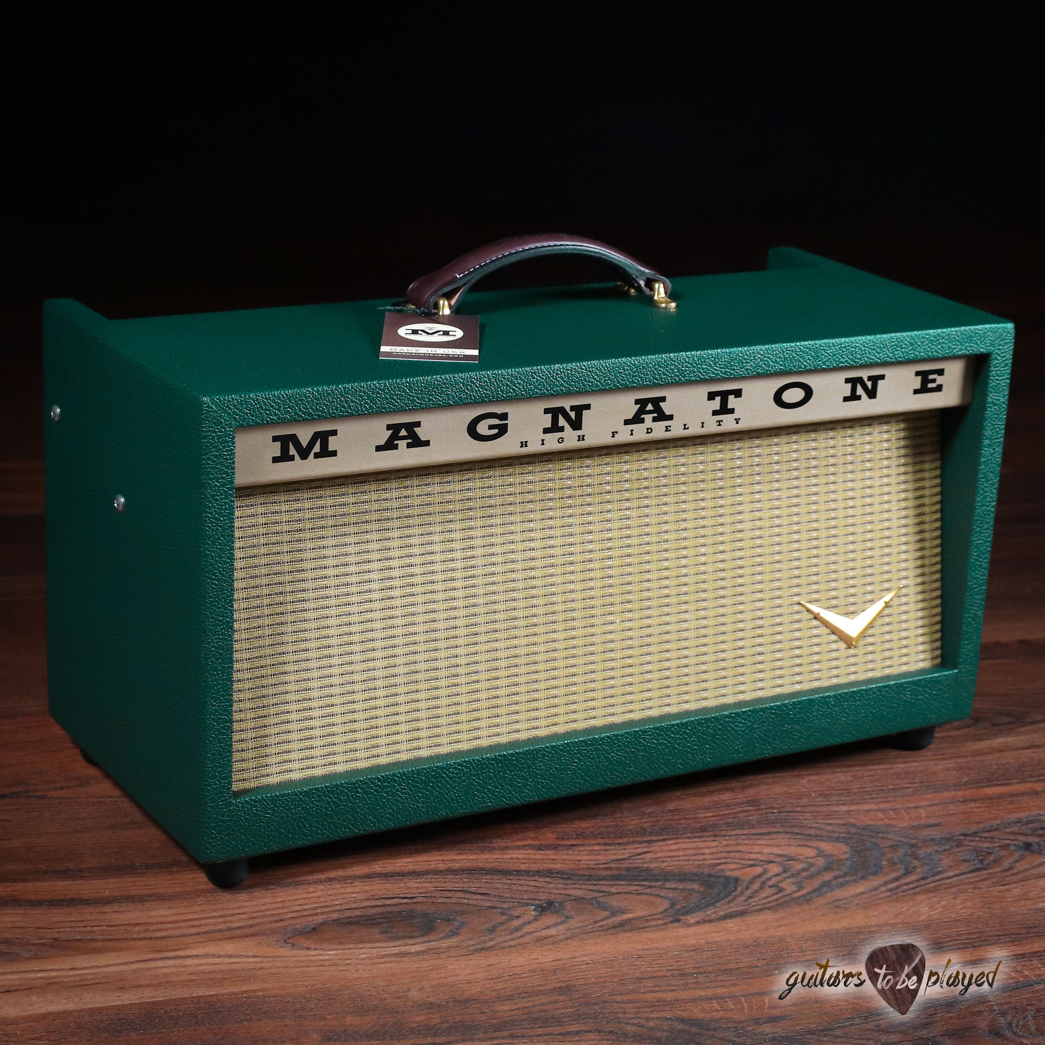 Magnatone Twilighter 22W Reverb/Vibrato Tube Head – Dark Green ...