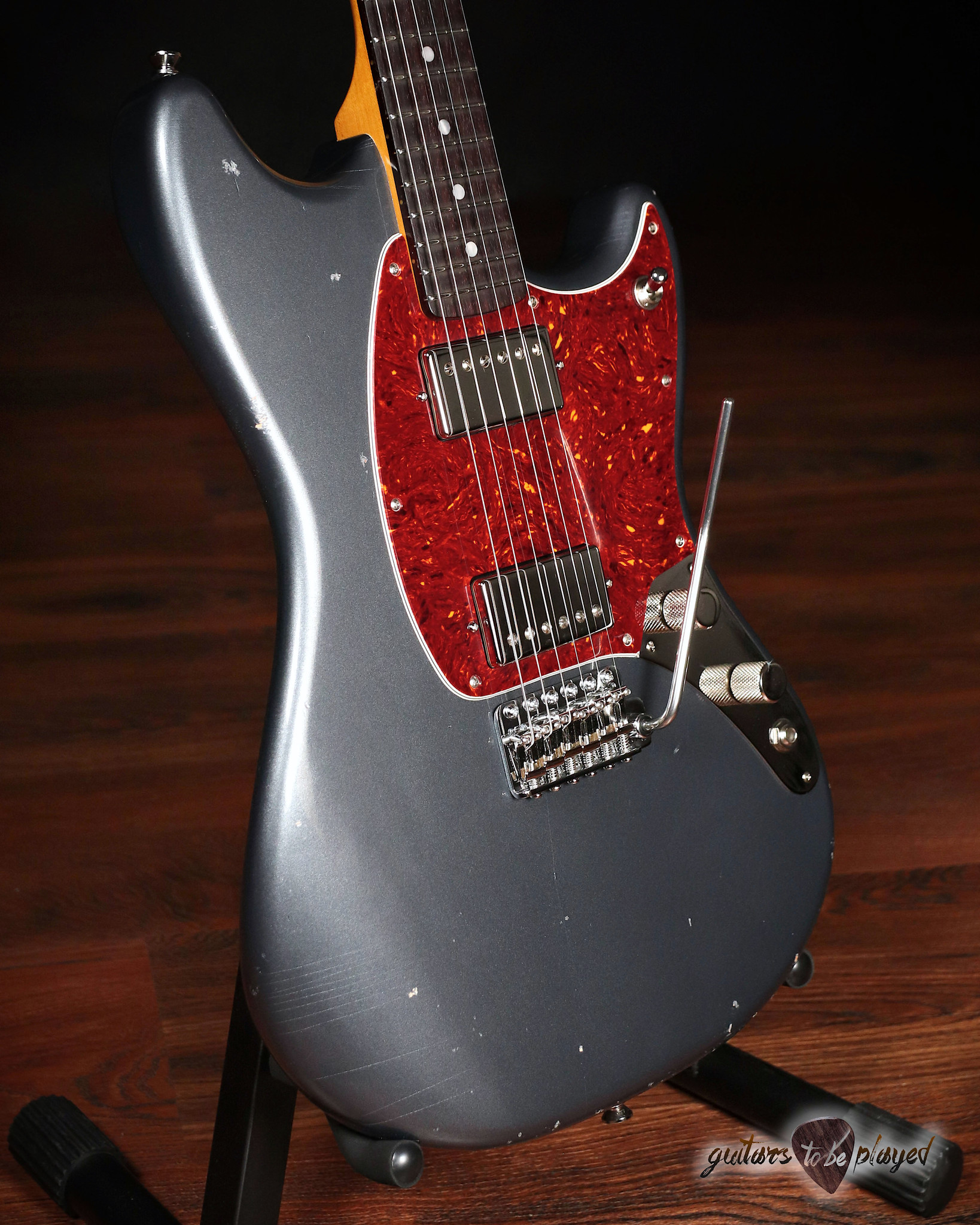 Fano MG6 Oltre Lollar Imperial Humbucker Guitar – Charcoal Frost - Guitars To Be Played