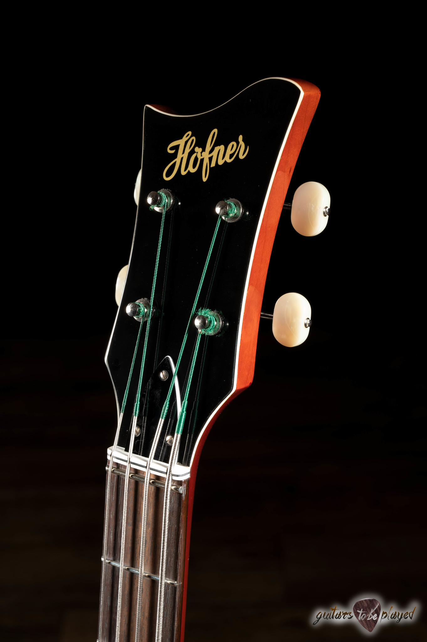 Hofner Artist Series Left-Handed Violin Bass w/ Case – Sunburst ...