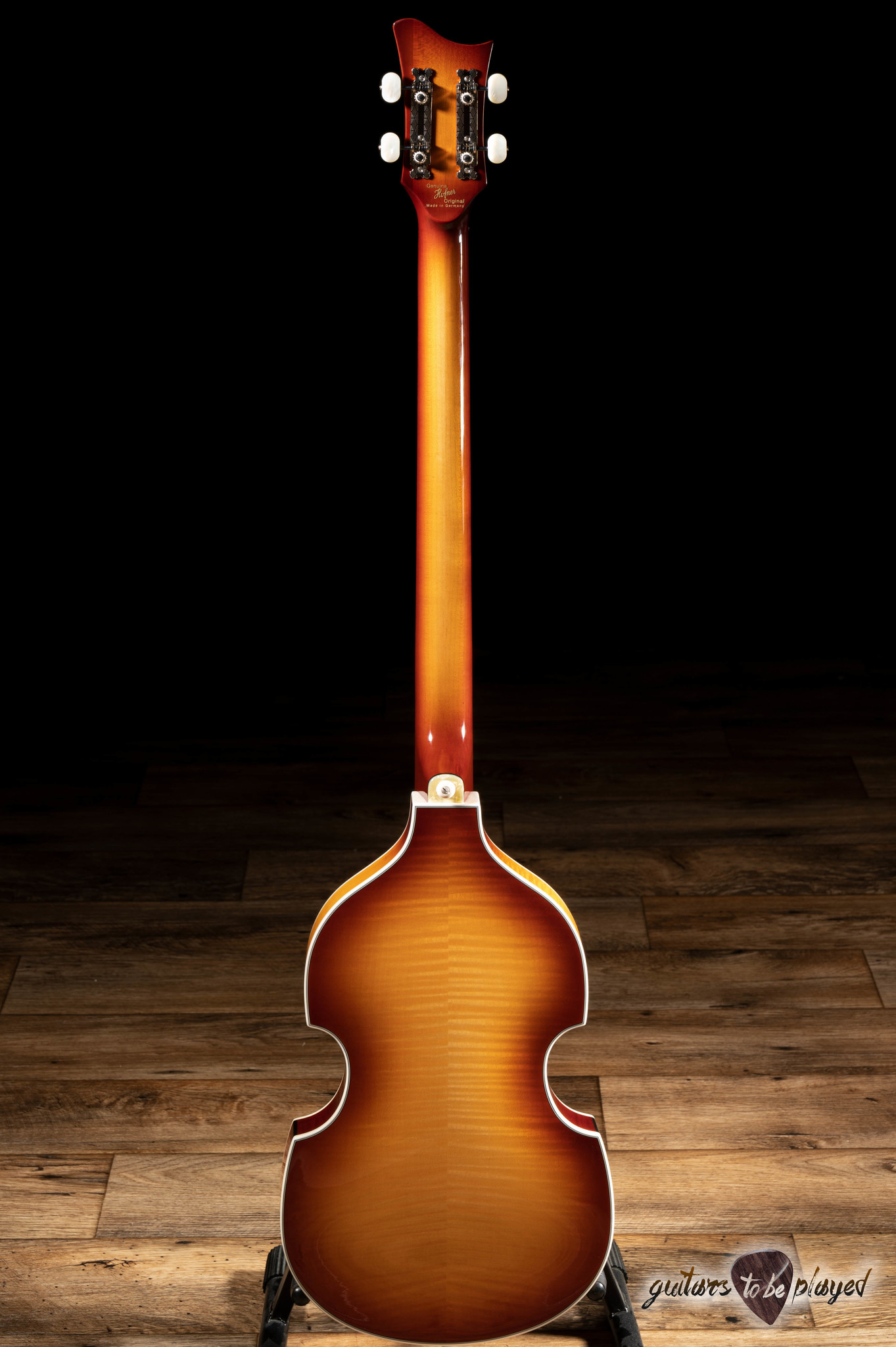 Hofner Artist Series Left-Handed Violin Bass w/ Case – Sunburst ...