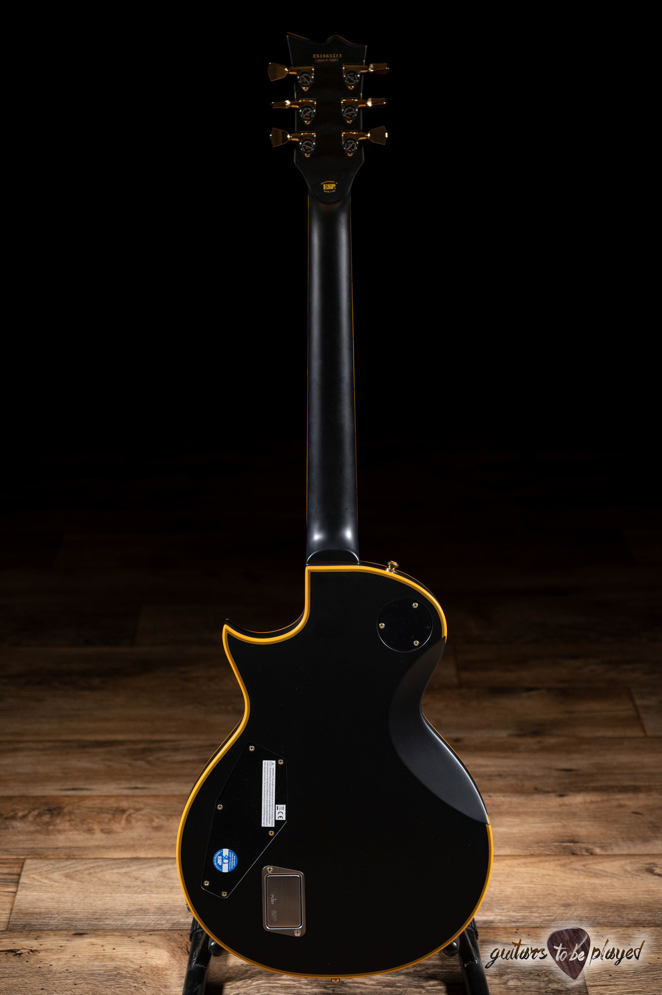 ESP E-II Eclipse DB EMG Electric Guitar w/ Case – Vintage Black ...