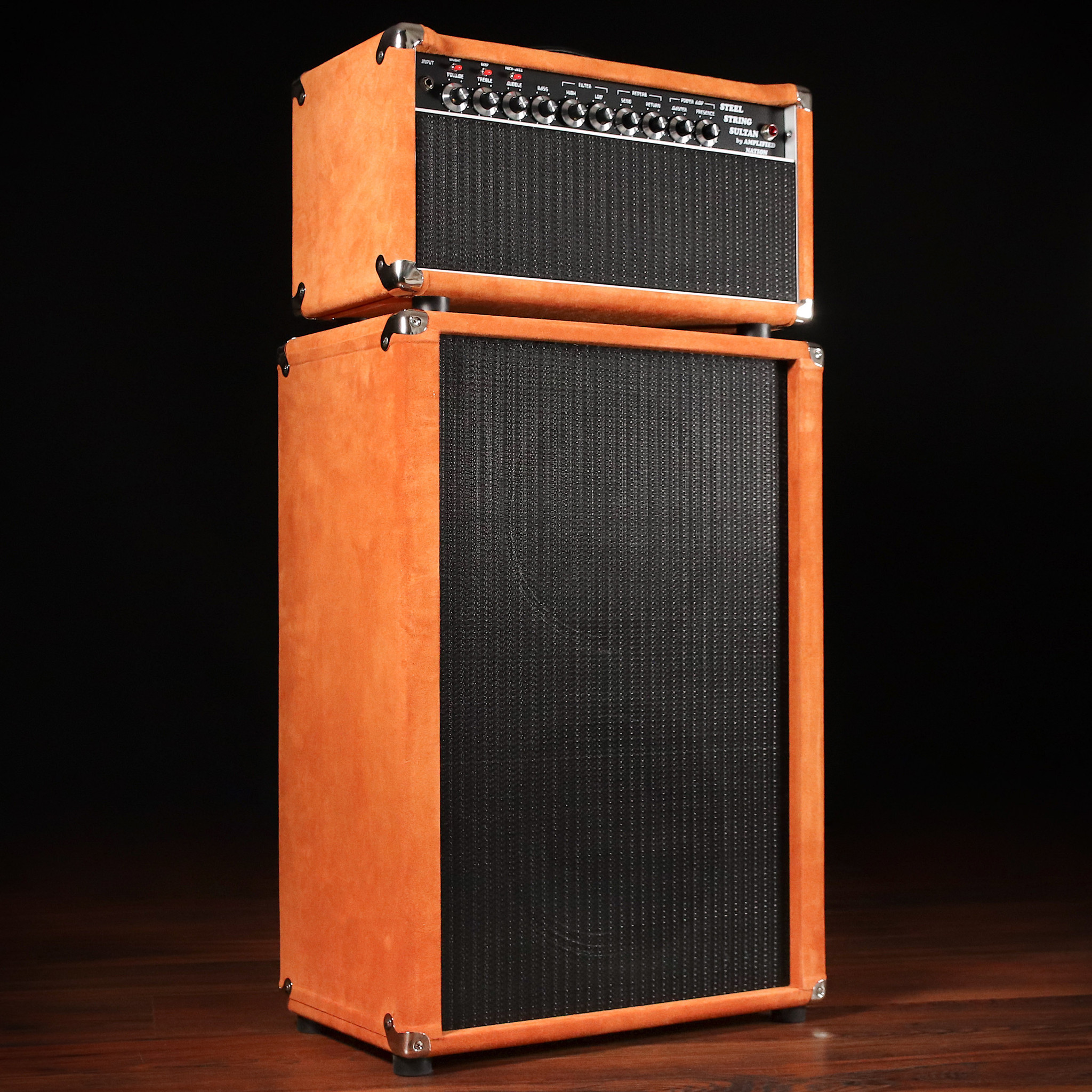 Amplified Nation Steel String Sultan 100w Head & Cab – Golden Brown ...