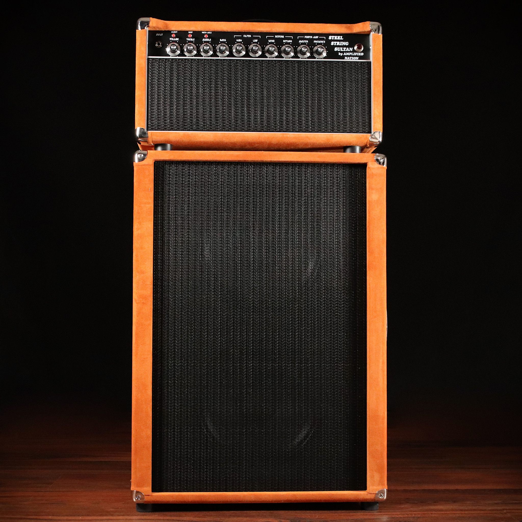 Amplified Nation Steel String Sultan 100w Head & Cab – Golden Brown ...