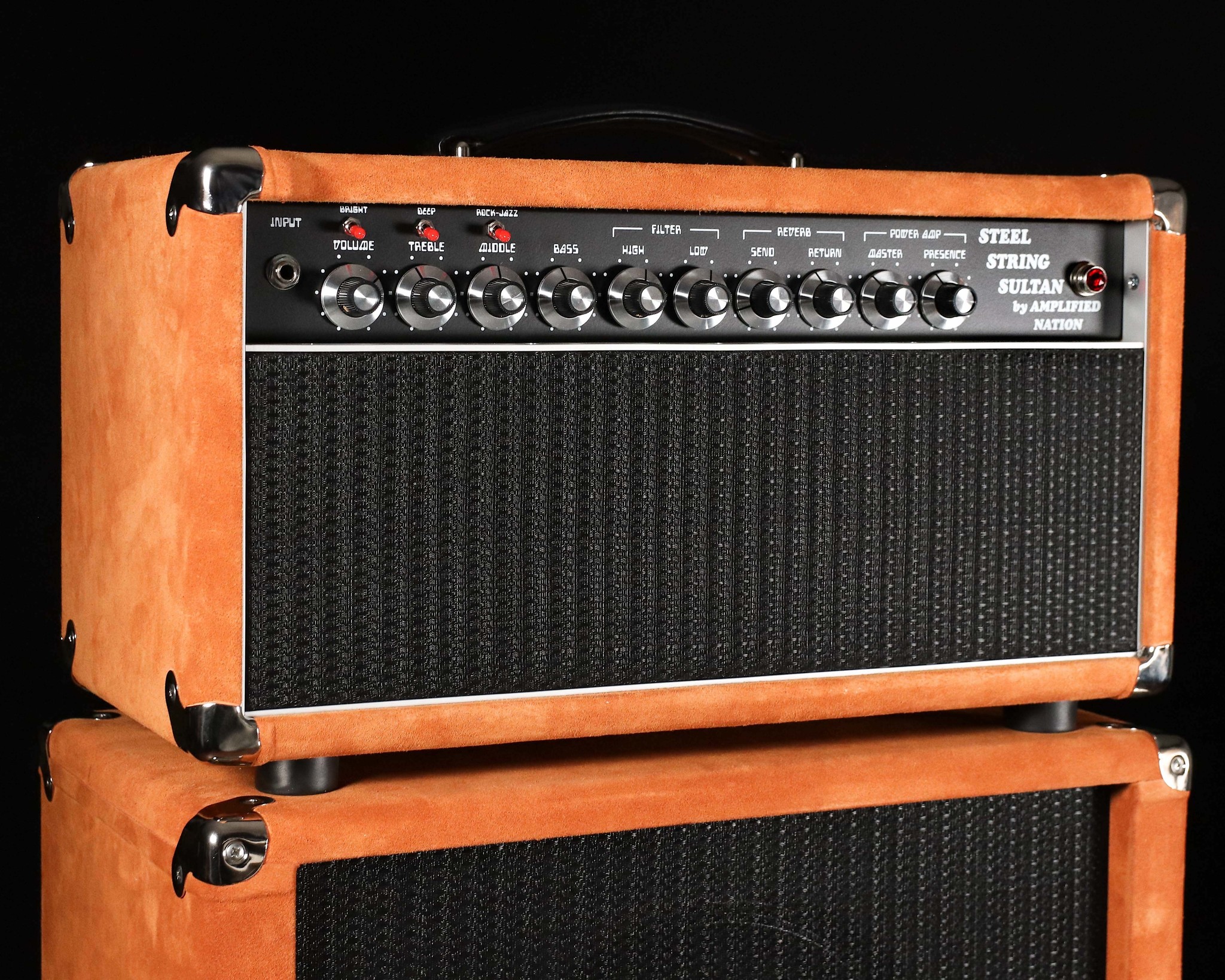 Amplified Nation Steel String Sultan 100w Head & Cab – Golden Brown ...