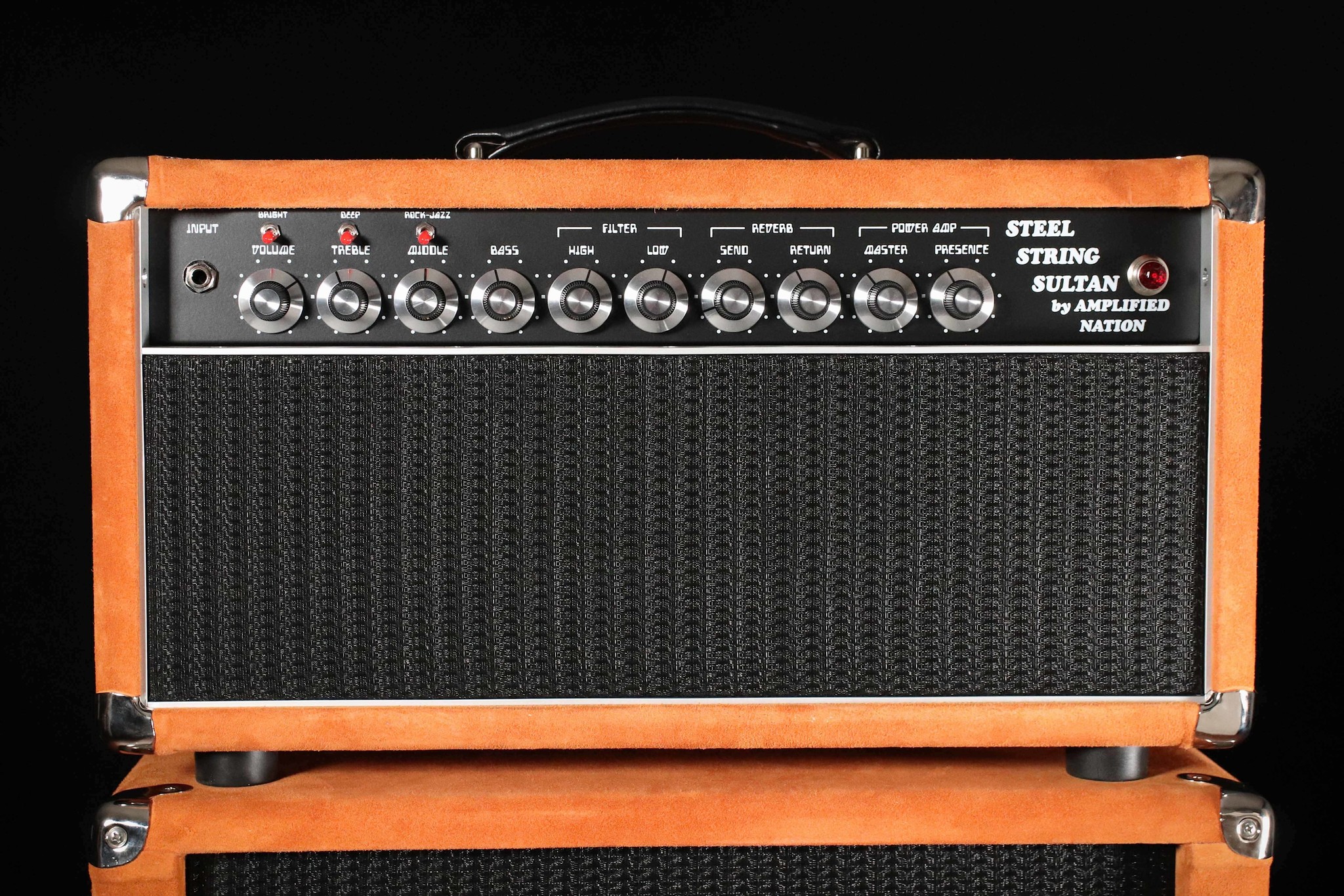 Amplified Nation Steel String Sultan 100w Head & Cab – Golden Brown ...