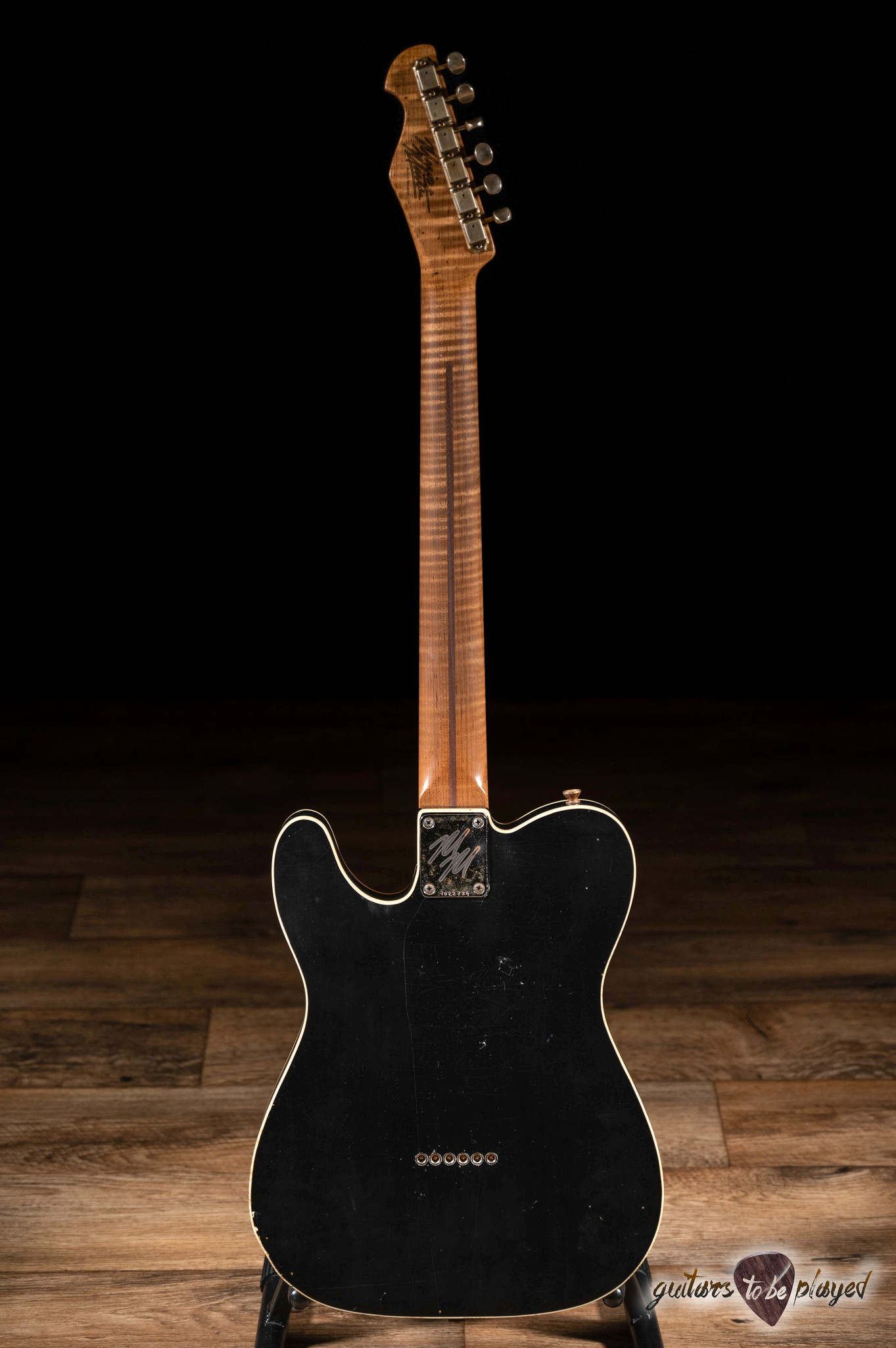 Mario Martin Guitars T-Style Paulownia w/ Lollar A3’s – Black - Guitars ...