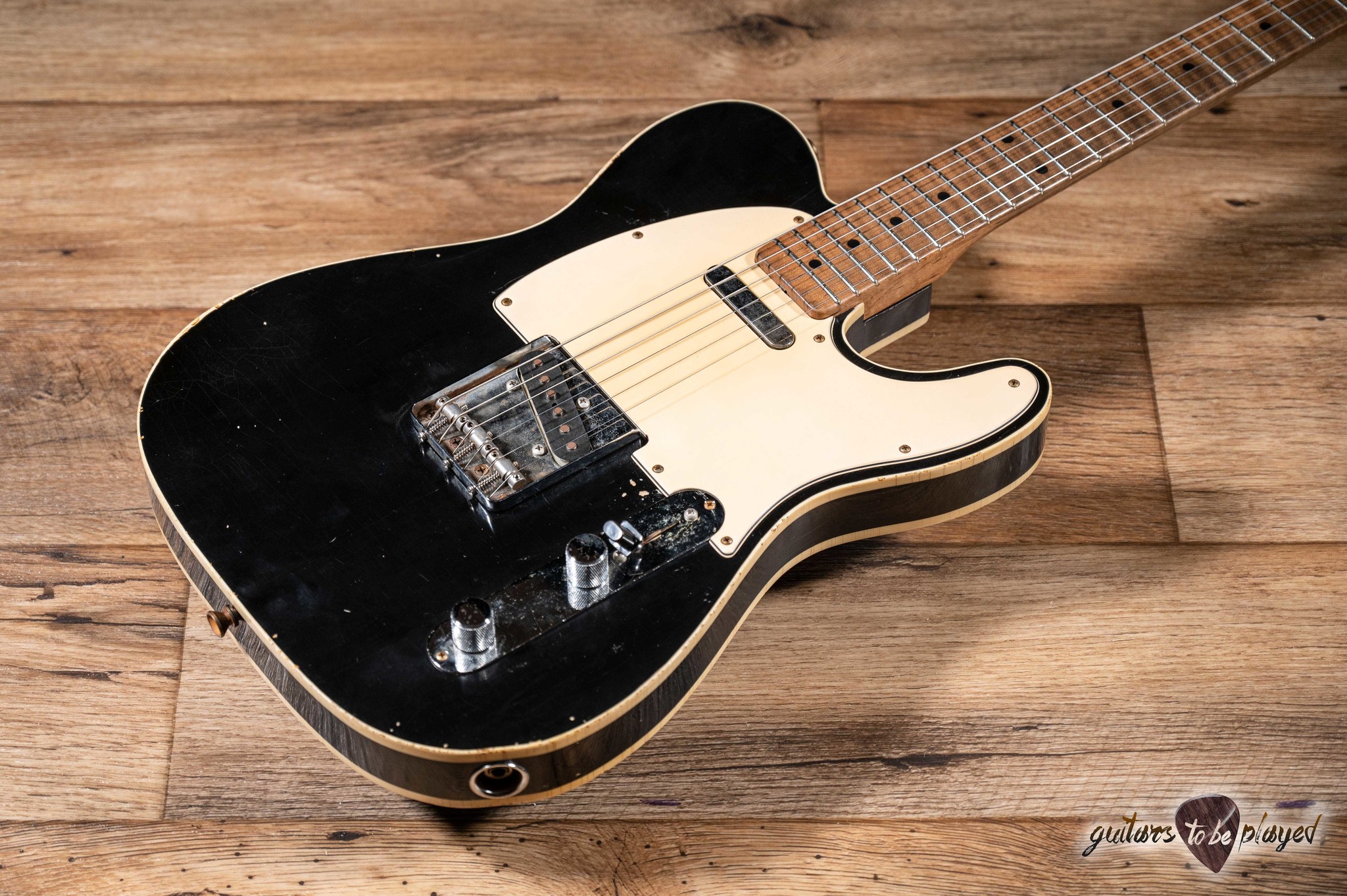 Mario Martin Guitars T-Style Paulownia w/ Lollar A3’s – Black - Guitars ...