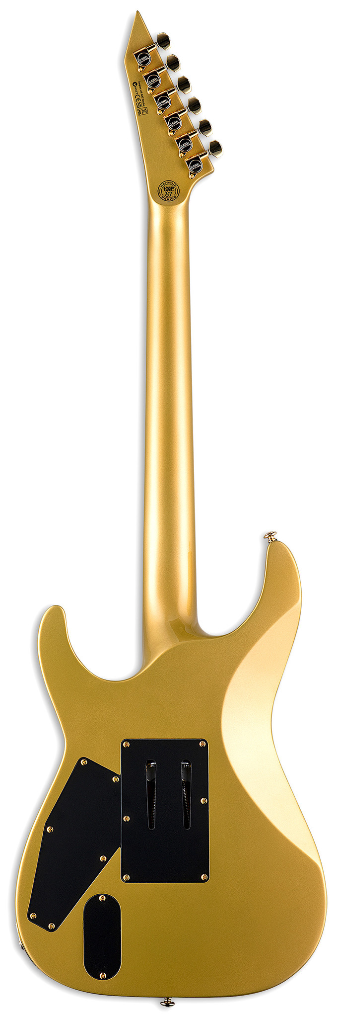 ESP LTD M-1 Custom ’87 Floyd Rose Guitar – Metallic Gold - Guitars To ...