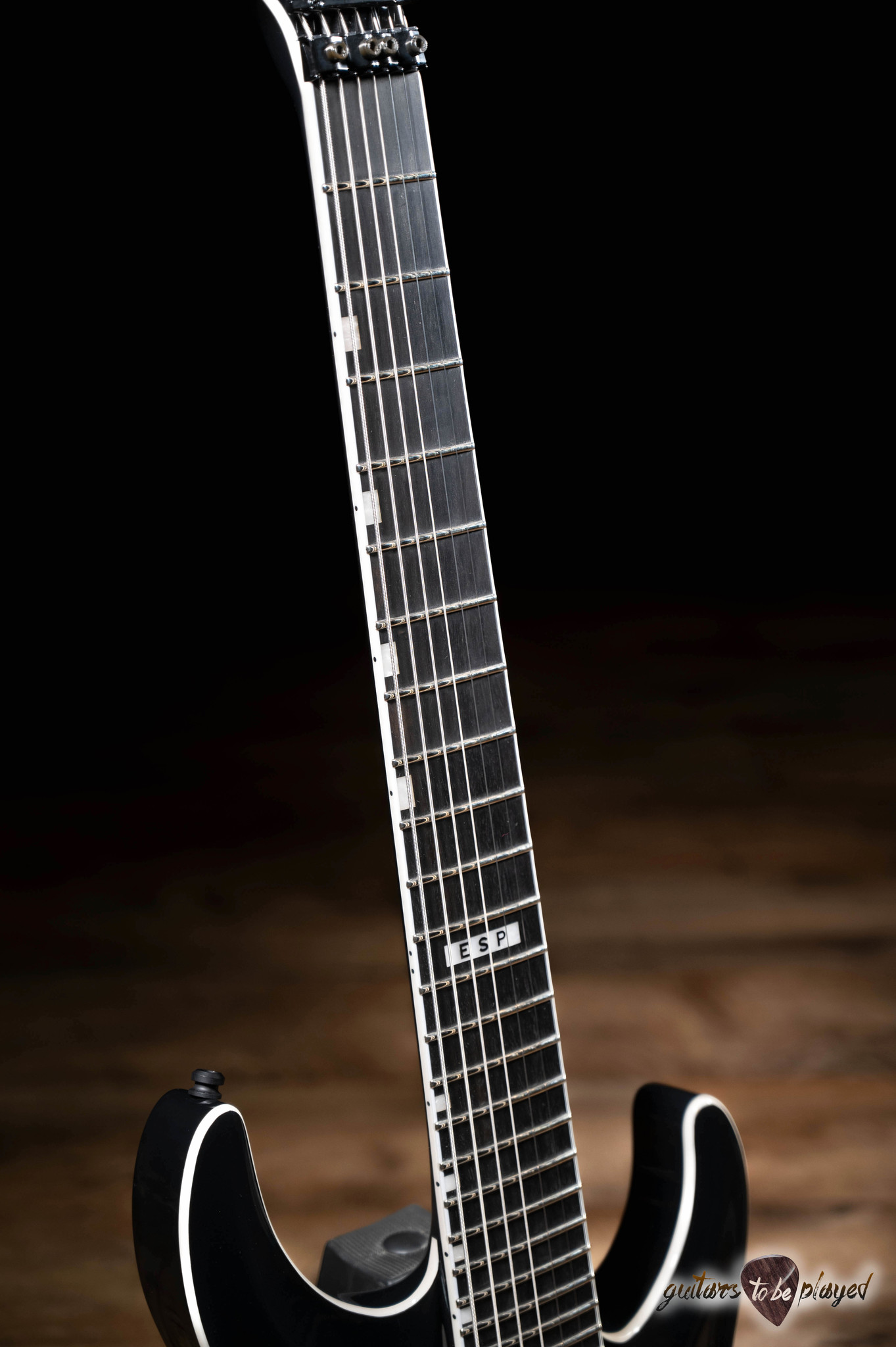 ESP E-II Horizon FR-7 Floyd Rose 7-String EMG Guitar w/ Case – Black ...