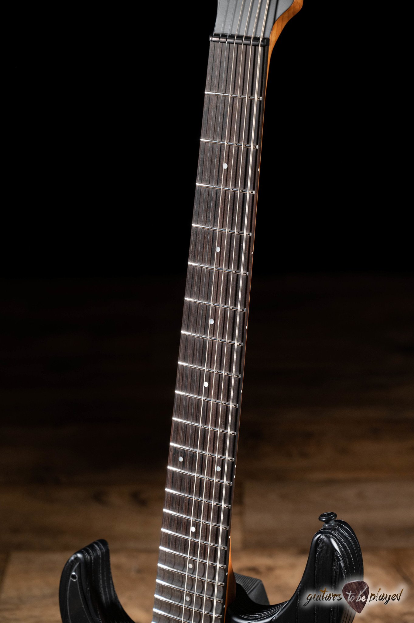 ESP LTD SN-1007HT Left-Handed Baritone 7-String Guitar – Black Blast ...