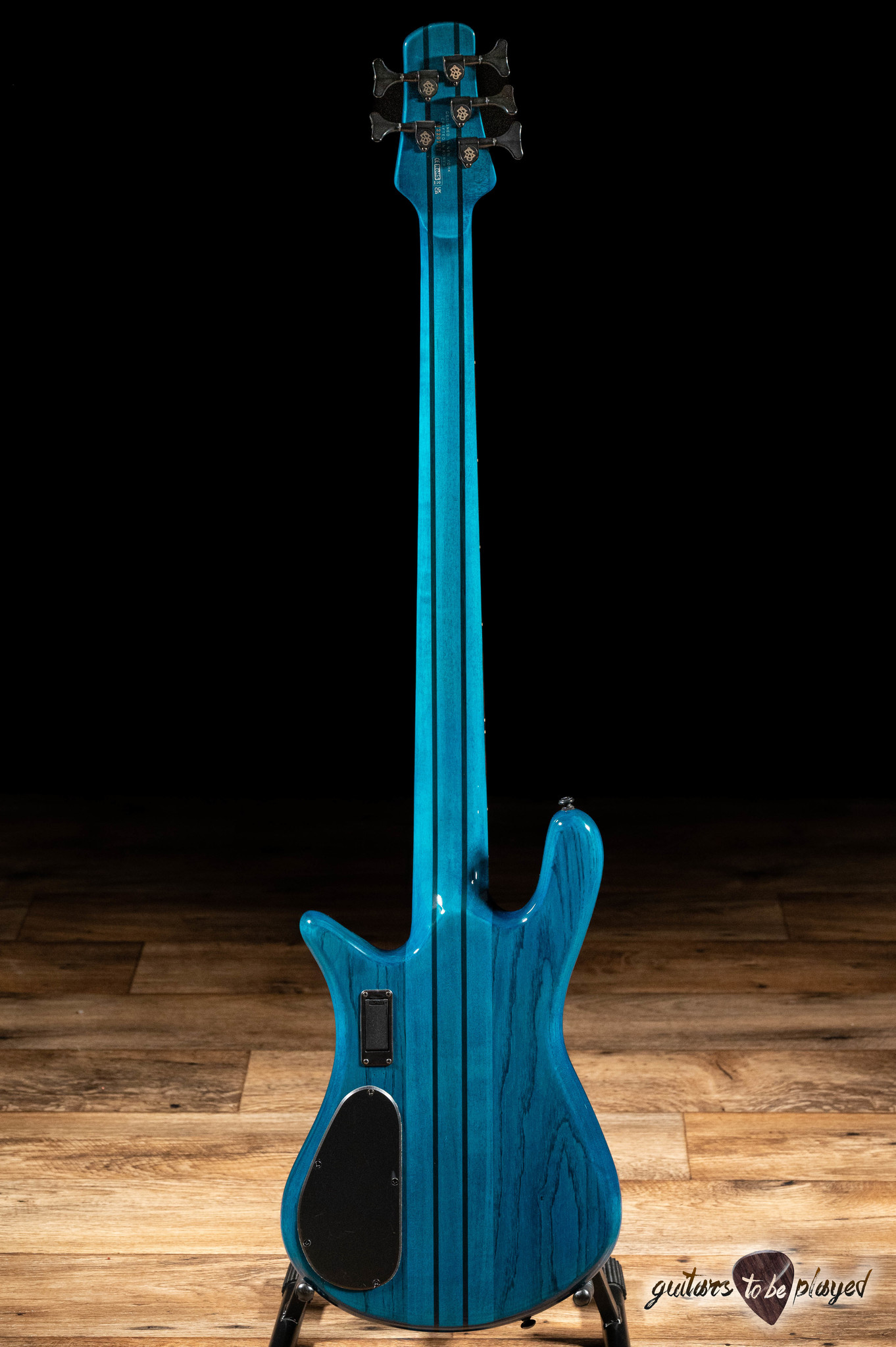 Spector NS Dimension 5 String Multi-Scale Bass – Black & Blue Gloss ...
