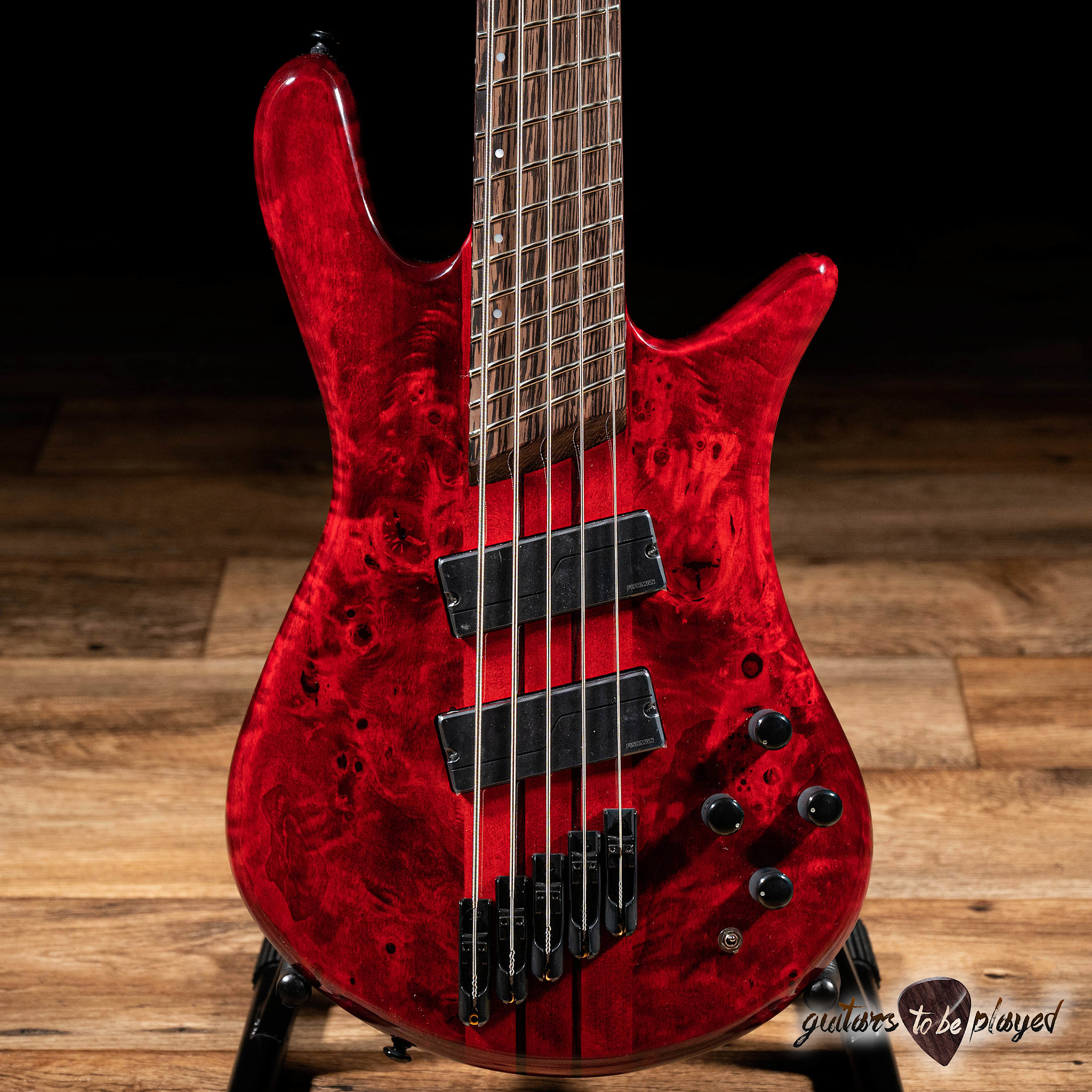 Spector NS Dimension 5 String Multi-Scale Bass w/ Gigbag – Inferno Red ...