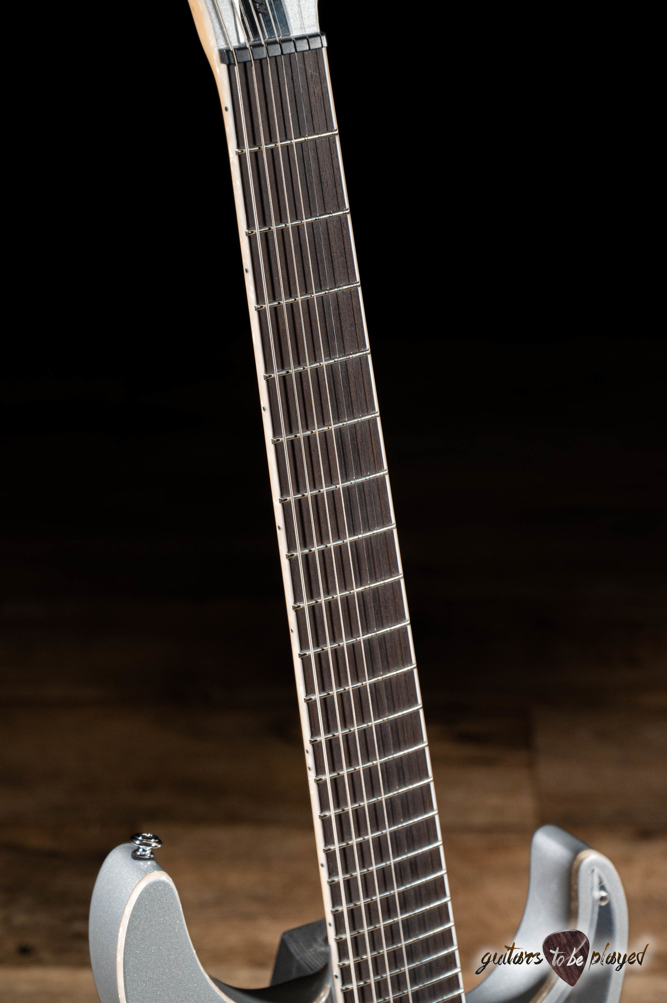 ESP LTD KS M-7 Evertune 7-String Ken Susi Guitar – Metallic Silver ...