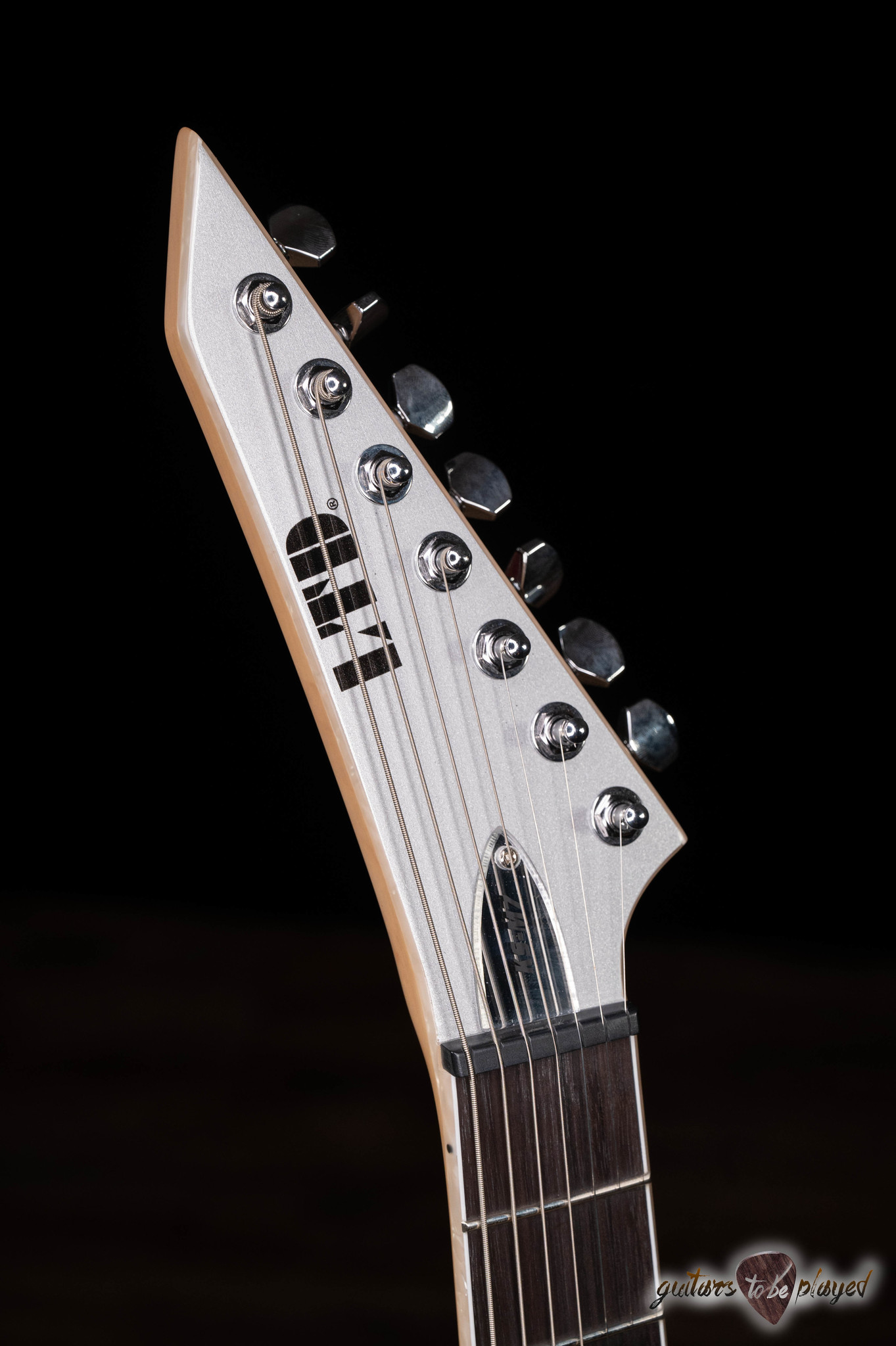 ESP LTD KS M-7 Evertune 7-String Ken Susi Guitar – Metallic Silver ...