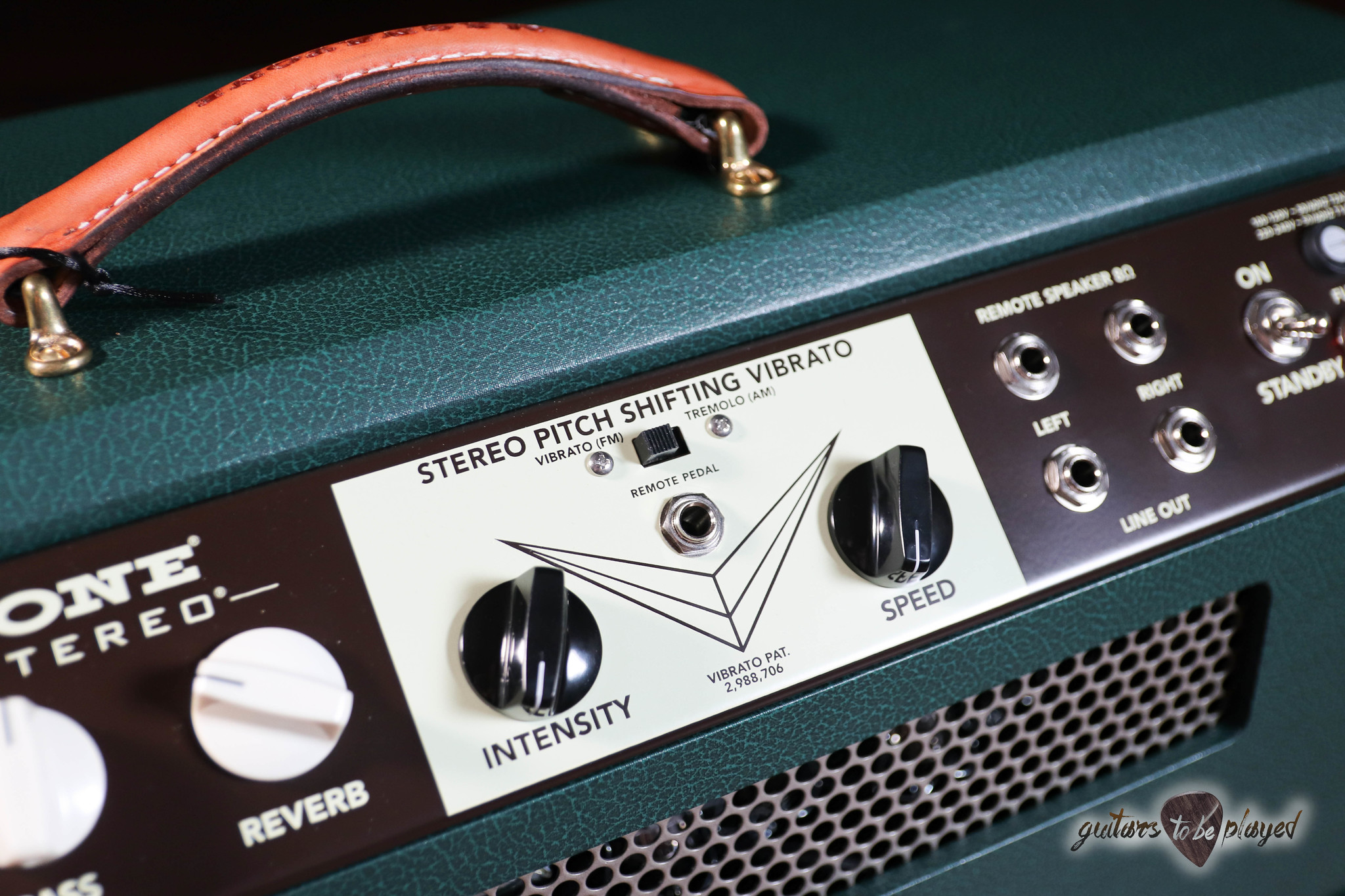 Magnatone Panoramic Stereo Head & 2x12” Cab Bundle – Dark Green ...