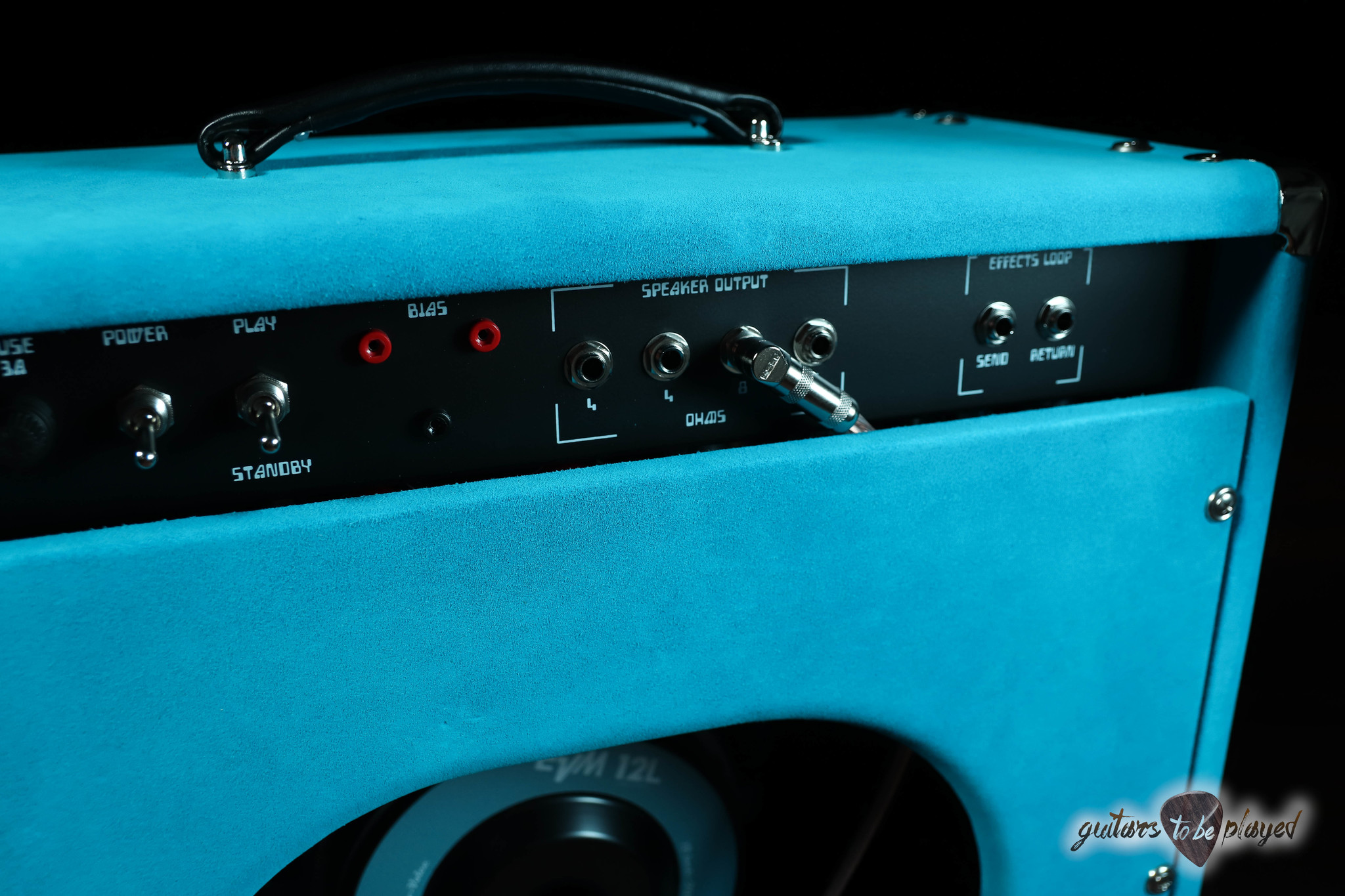 Amplified Nation Steel String Sultan 50W Combo – Turquoise Suede ...