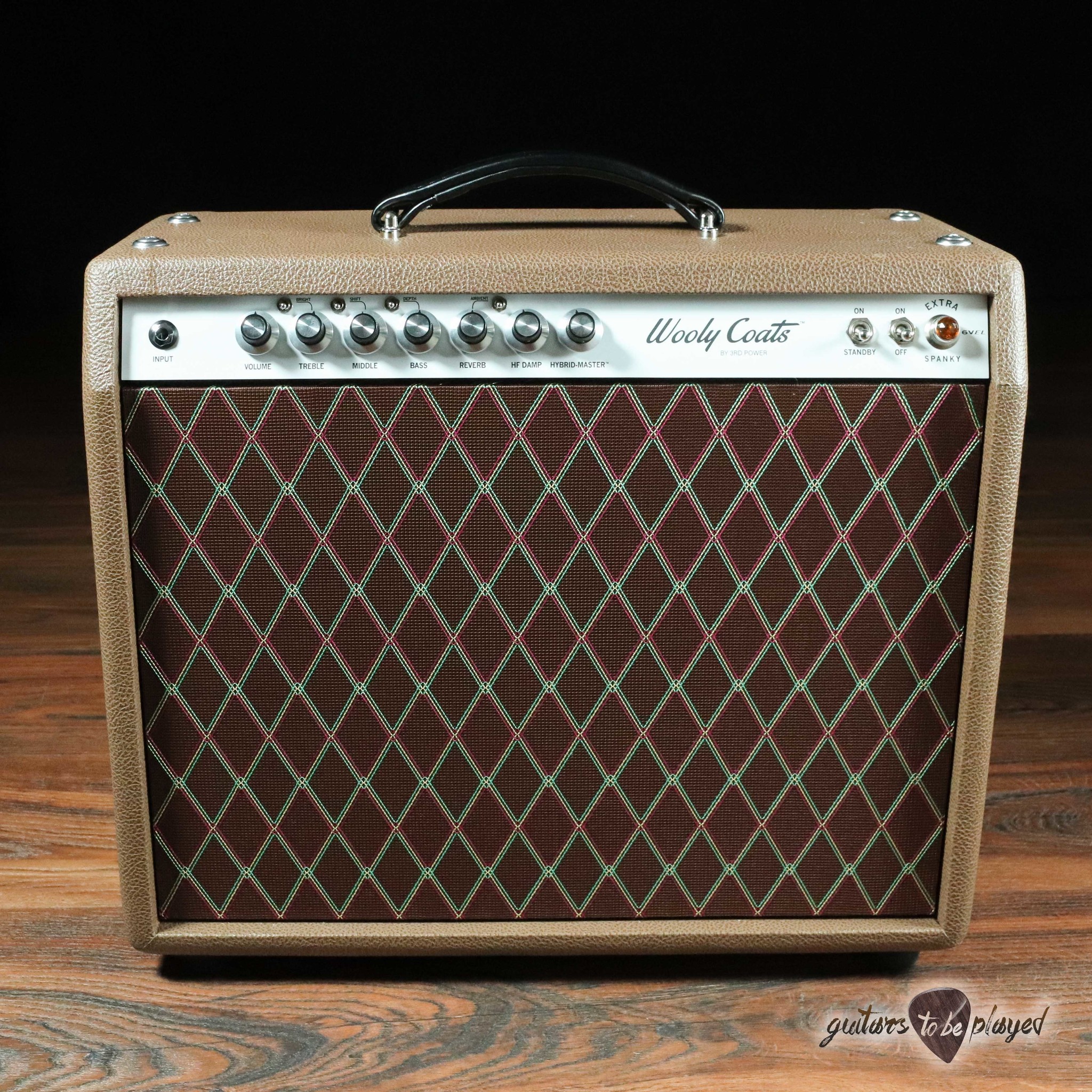 3rd Power Wooly Coats Extra Spanky 6VEL 1x12” Combo Amp – Cocoa Levant ...