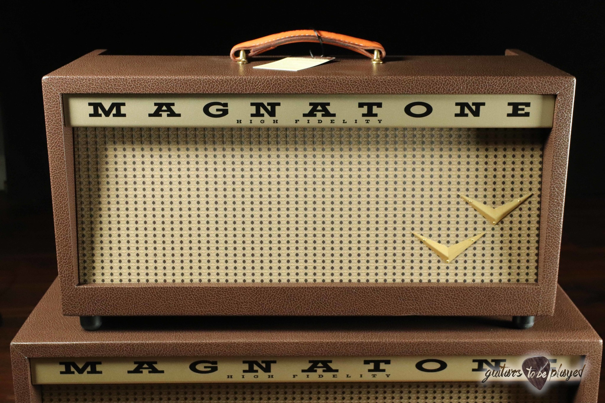 Magnatone Panoramic Stereo 12+12W Reverb/Vibrato Tube Head & 2x12” Cab ...