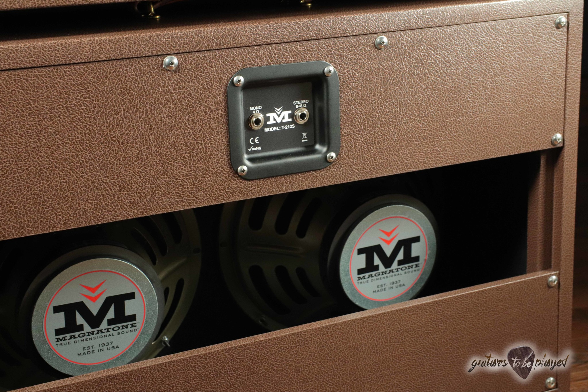 Magnatone Panoramic Stereo 12+12W Reverb/Vibrato Tube Head & 2x12” Cab ...