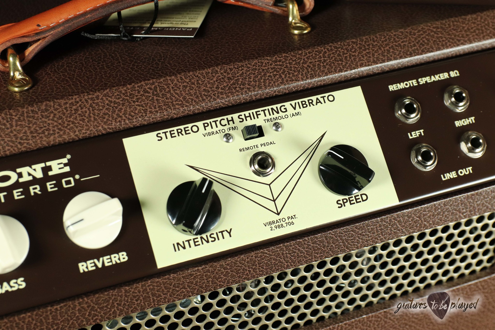 Magnatone Panoramic Stereo 12+12W Reverb/Vibrato Tube Head - Guitars To ...