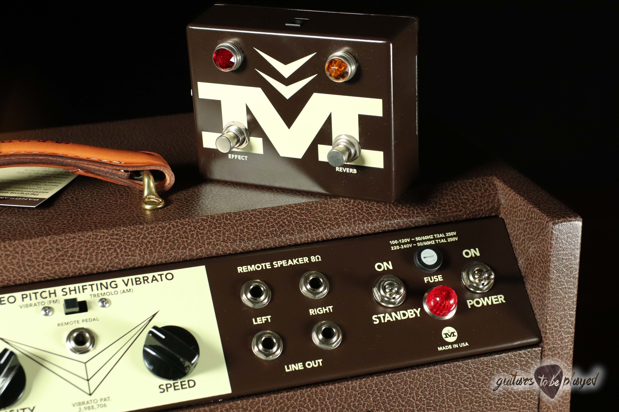 Magnatone Panoramic Stereo 12+12W Reverb/Vibrato Tube Head - Guitars To ...