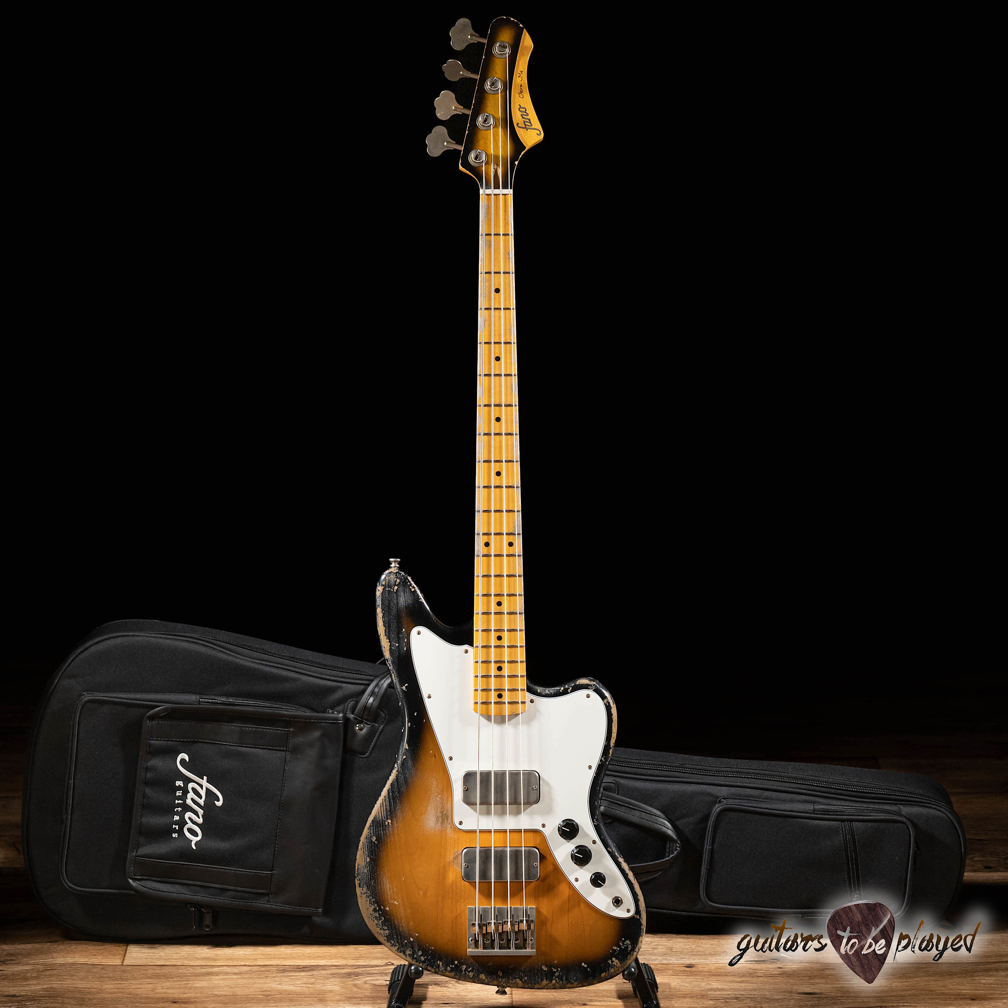 Fano JM4 Oltre Electric Bass Maple Fingerboard – 2-Tone Sunburst ...