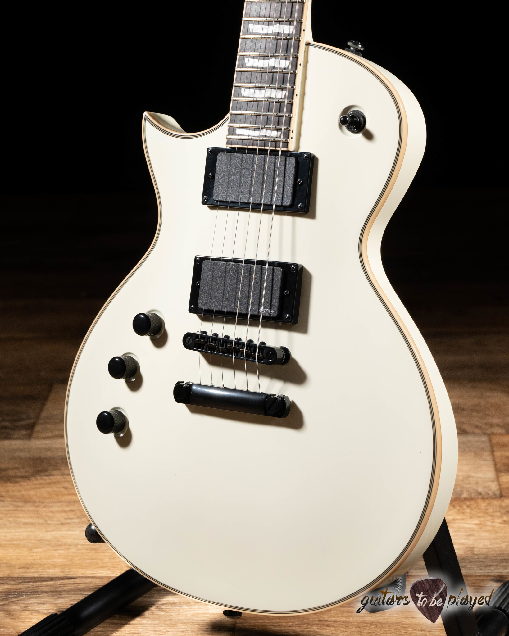 ESP LTD EC-401 LH EMG Left-Handed Guitar – Olympic White - Guitars To ...