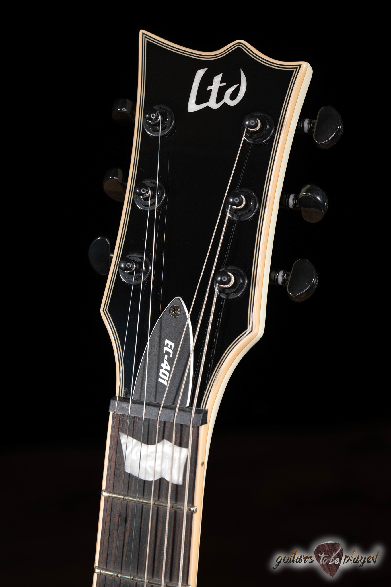 ESP LTD EC-401 LH EMG Left-Handed Guitar – Olympic White - Guitars To ...