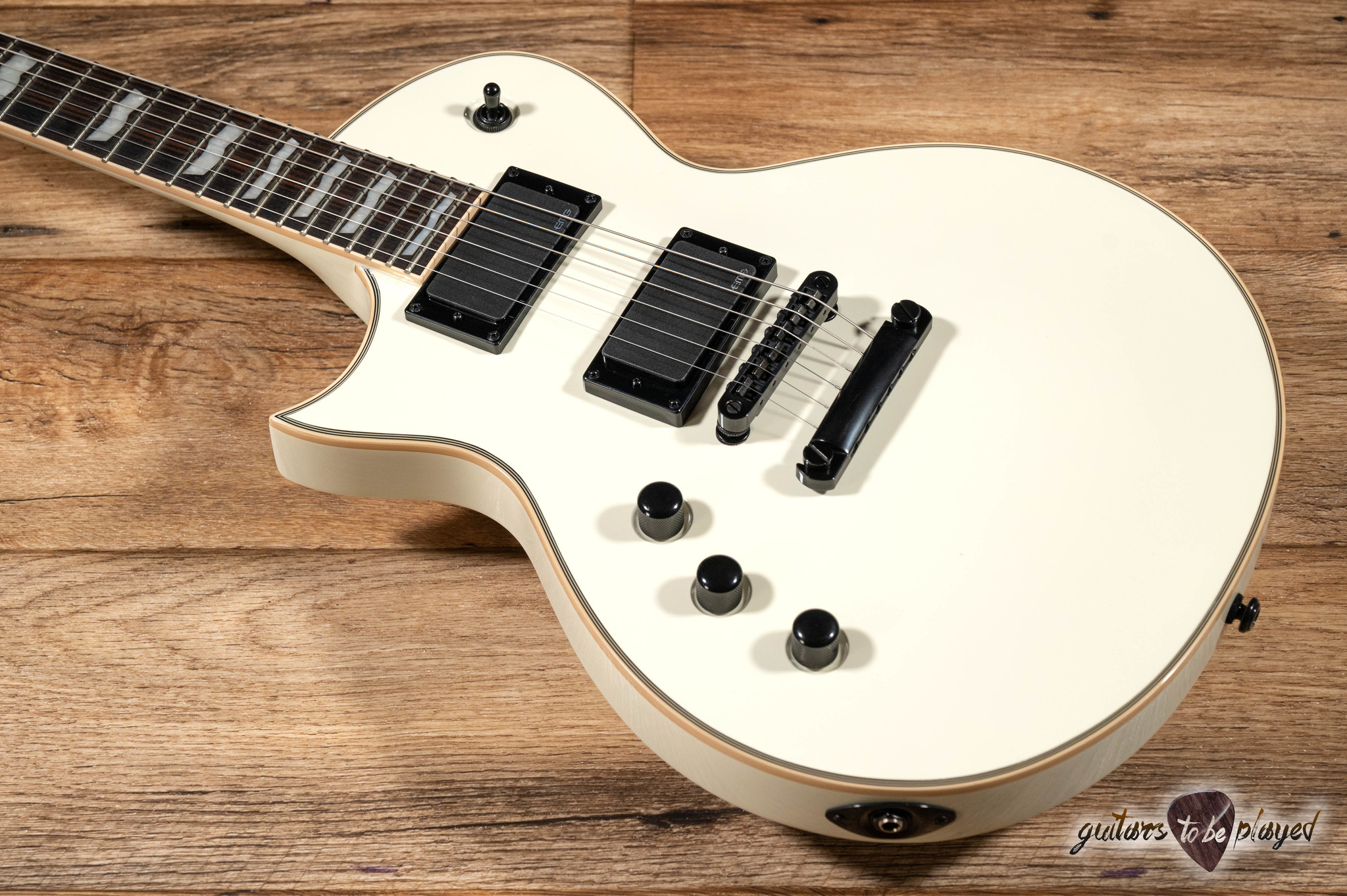 ESP LTD EC-401 LH EMG Left-Handed Guitar – Olympic White - Guitars To ...