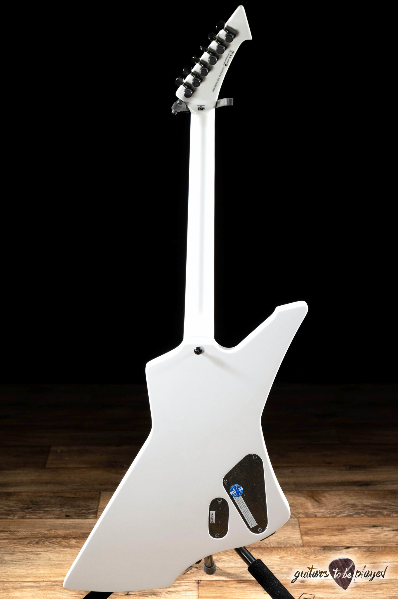 ESP LTD Snakebyte LH James Hetfield Left-Handed Guitar – Snow White ...