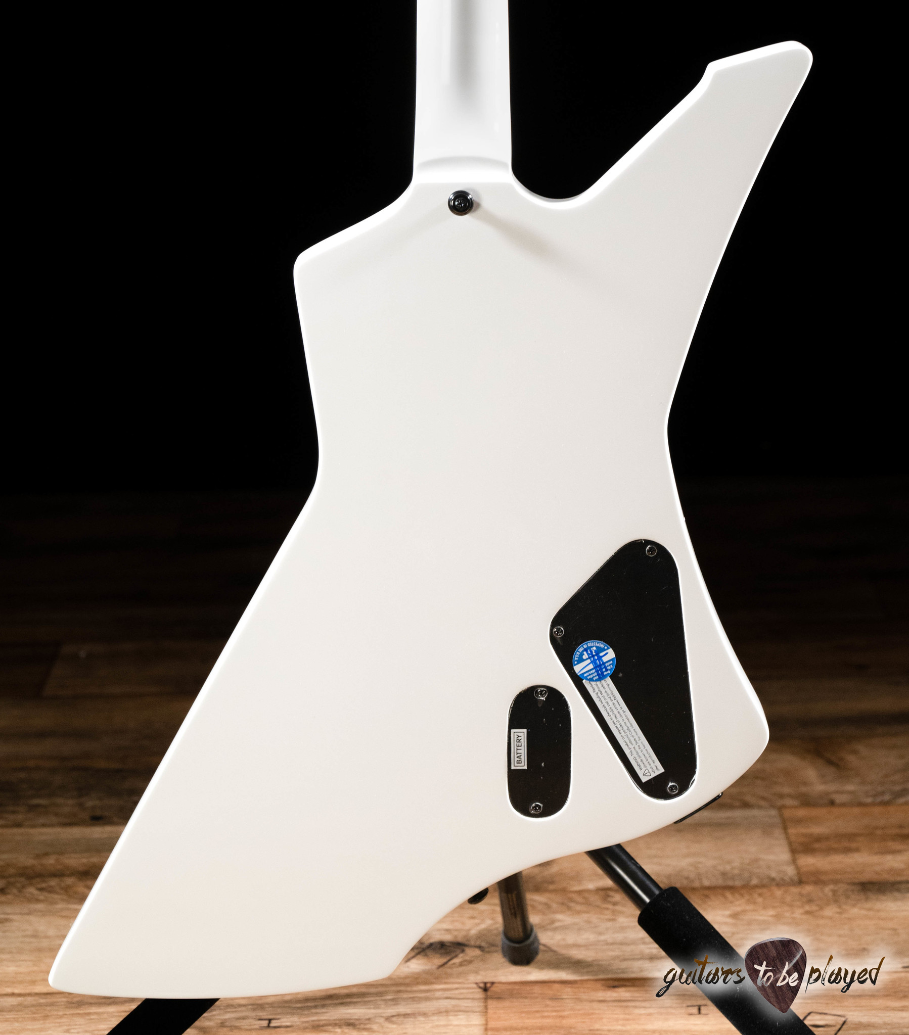 ESP LTD Snakebyte LH James Hetfield Left-Handed Guitar – Snow White ...