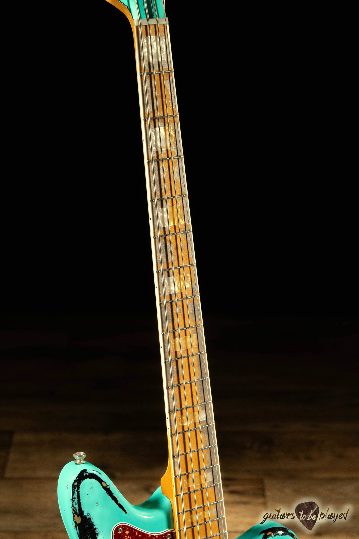 Fano JM4 Alt de Facto Maple Fretboard Bass - Seafoam Green Over 3TSB ...