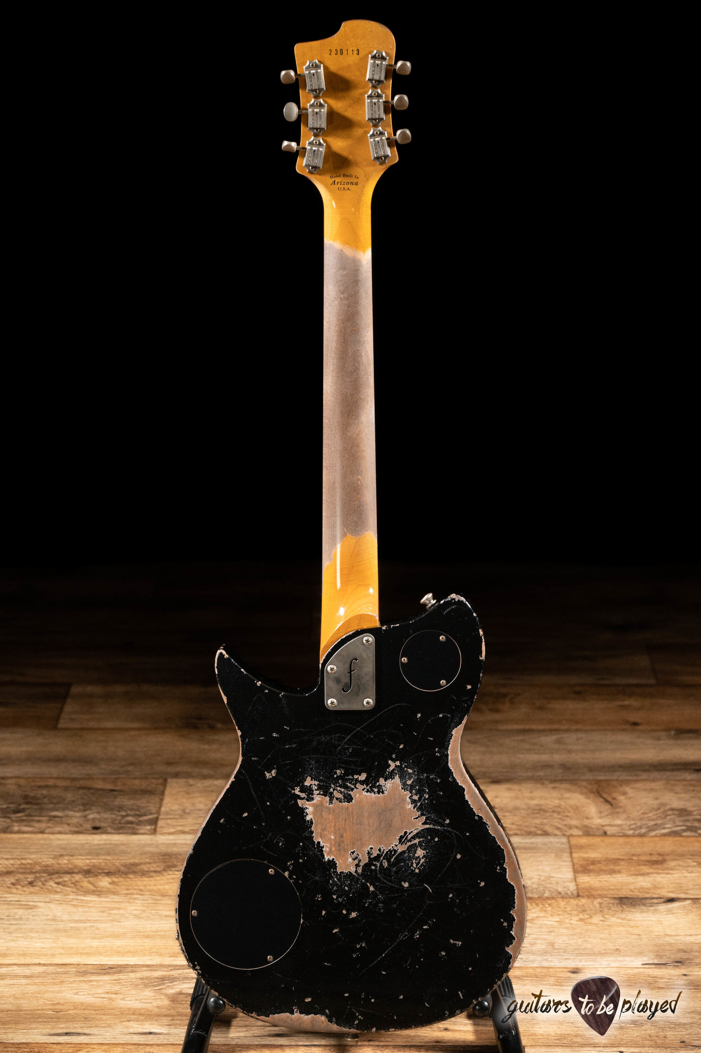 Fano RB6 Oltre P-90 Electric Guitar w/ Gigbag – Bull Black - Guitars To ...