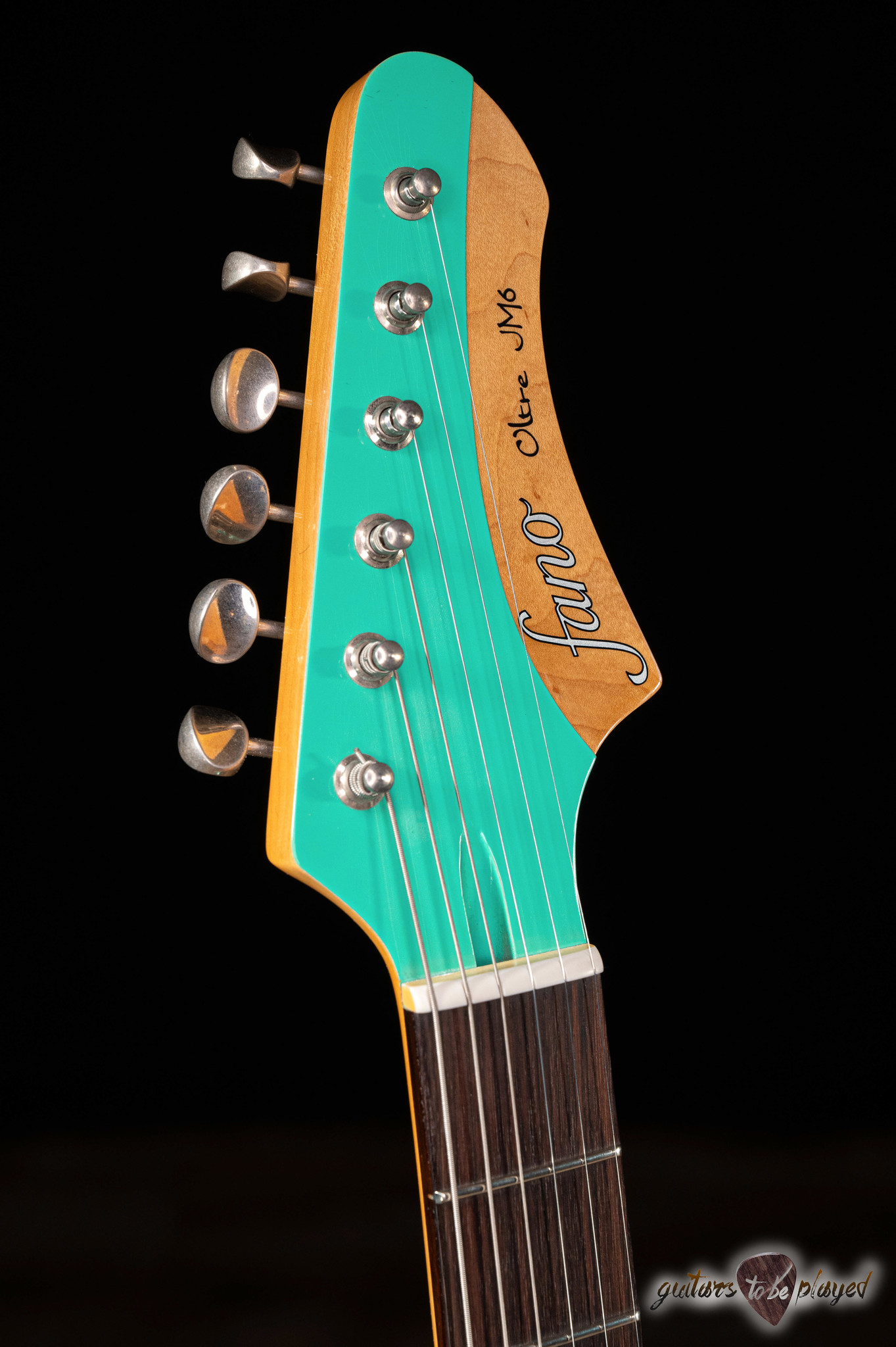 Fano JM6 Oltre Lollar OmniTron/Standard P-90 Guitar – Seafoam Green ...