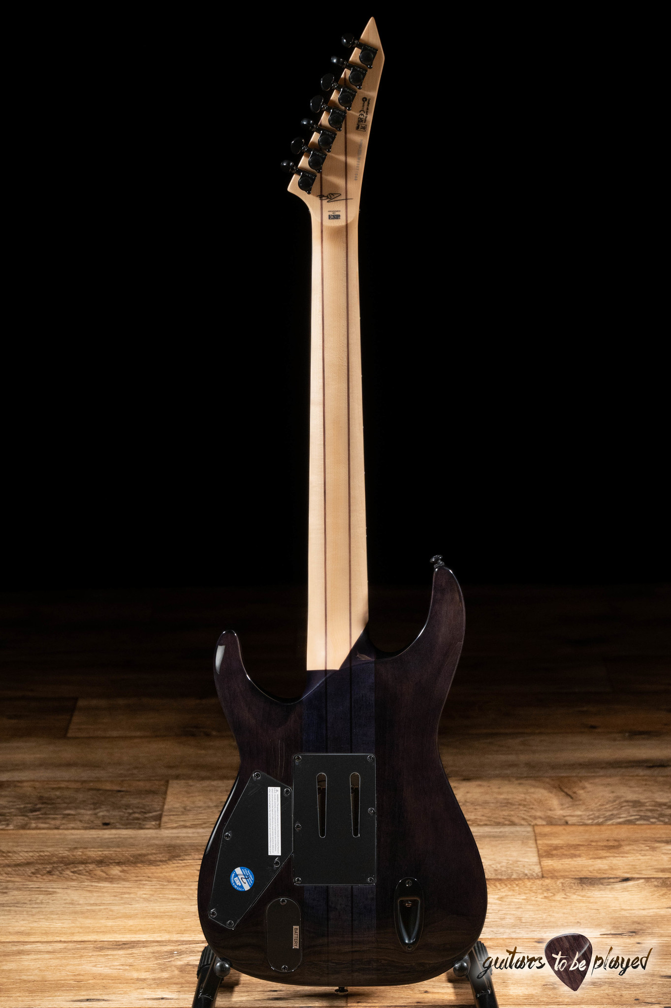 ESP LTD BUZ-7 Buz McGrath 7-String Floyd Rose Guitar – See Thru Black ...