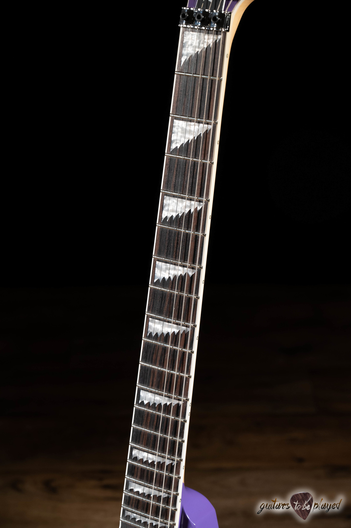 ESP LTD Alexi Hexed LH Left-Handed & Case – Purple Fade w/ Pinstripes ...
