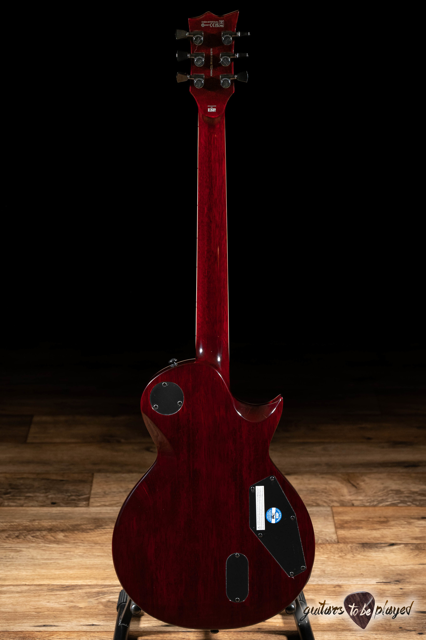 ESP LTD EC-1000 LH EMG Left-Handed Guitar – See Thru Black Cherry ...