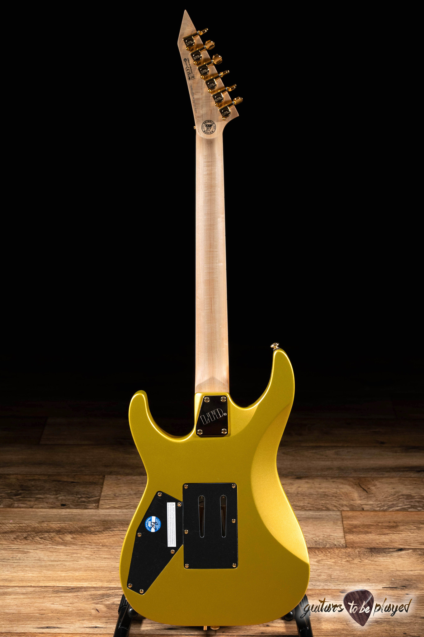 ESP LTD Mirage Deluxe Floyd Rose Guitar – Metallic Gold - Guitars To Be ...
