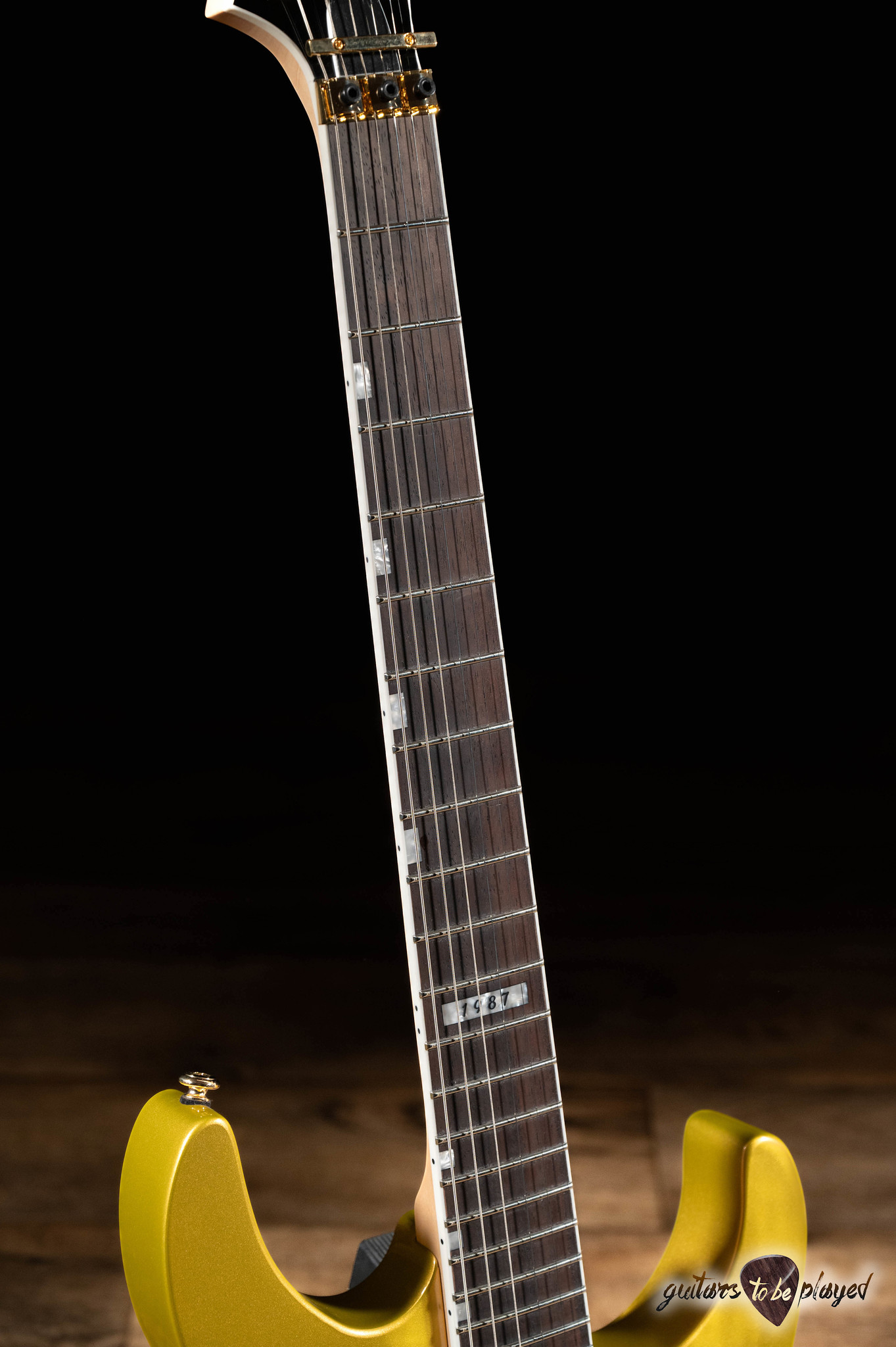 ESP LTD Mirage Deluxe Floyd Rose Guitar – Metallic Gold - Guitars To Be ...