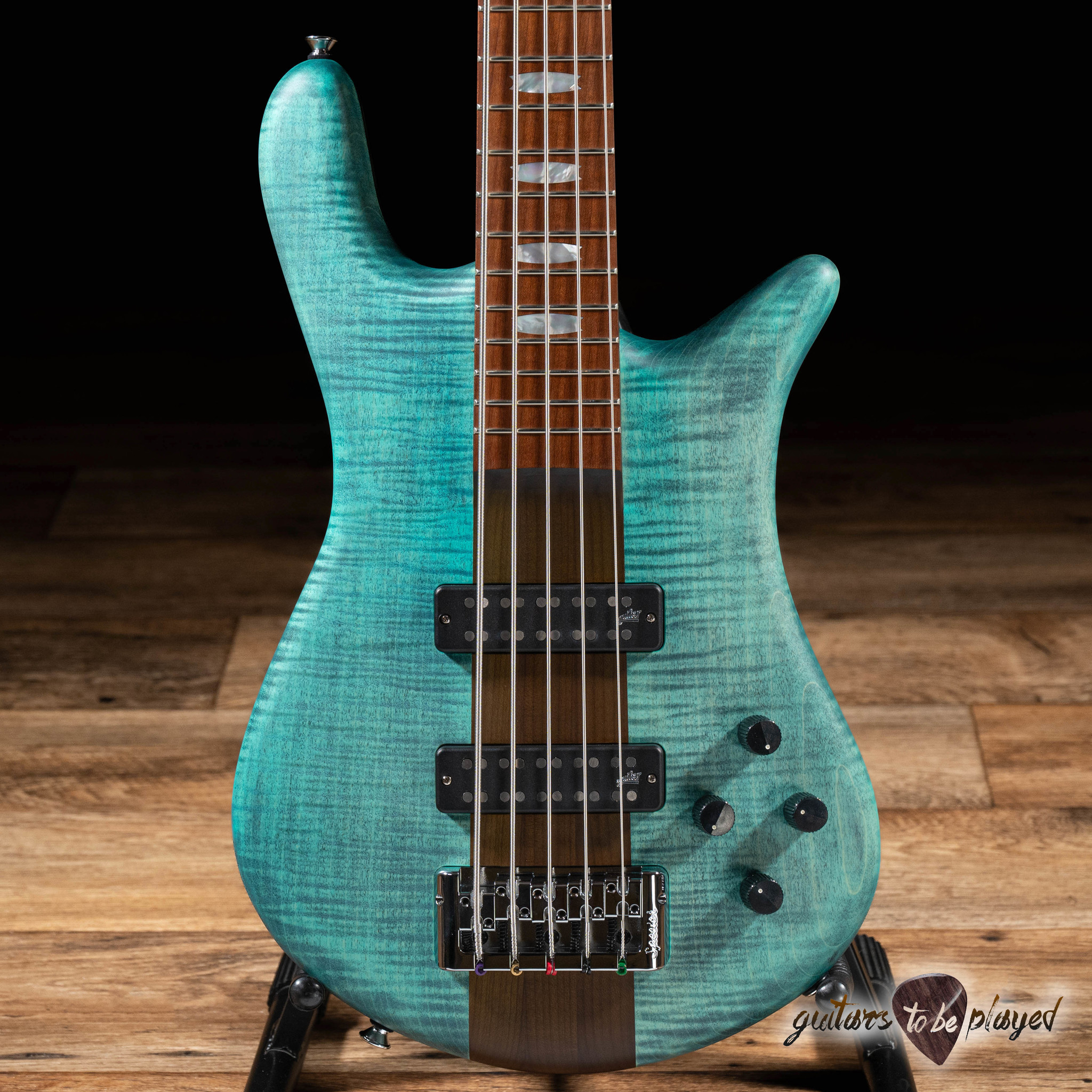 Spector Euro 5 RST 5-String Aguilar Bass Guitar – Turquoise Tide Matte ...