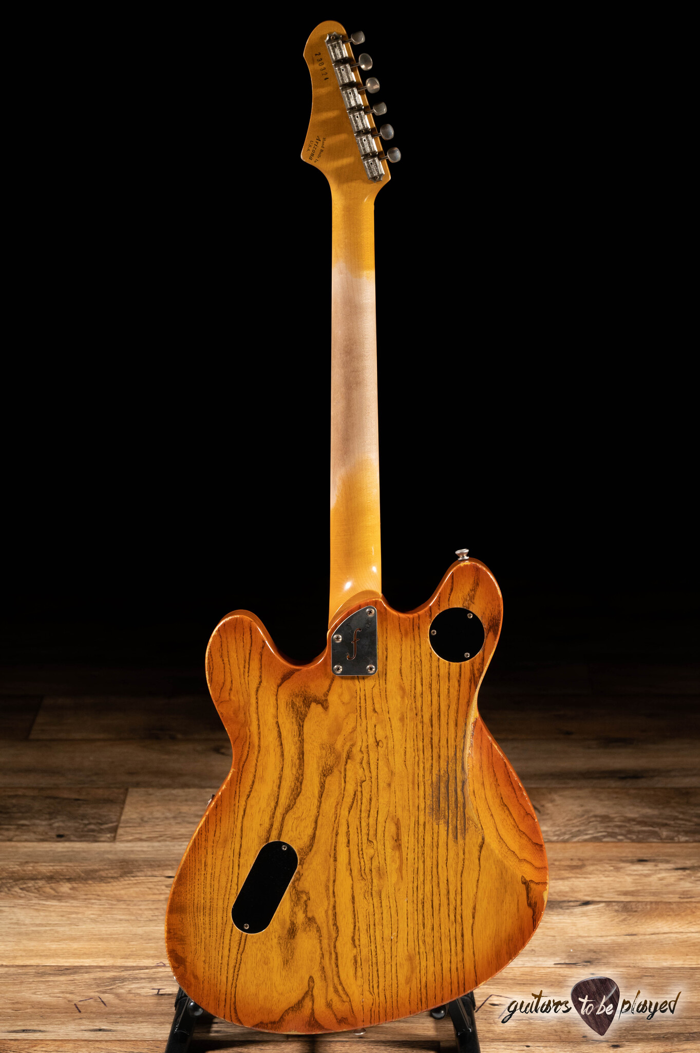 Fano GF6 Alt de Facto Swamp Ash Semi-Hollow P-90 Guitar – Amber Burst ...