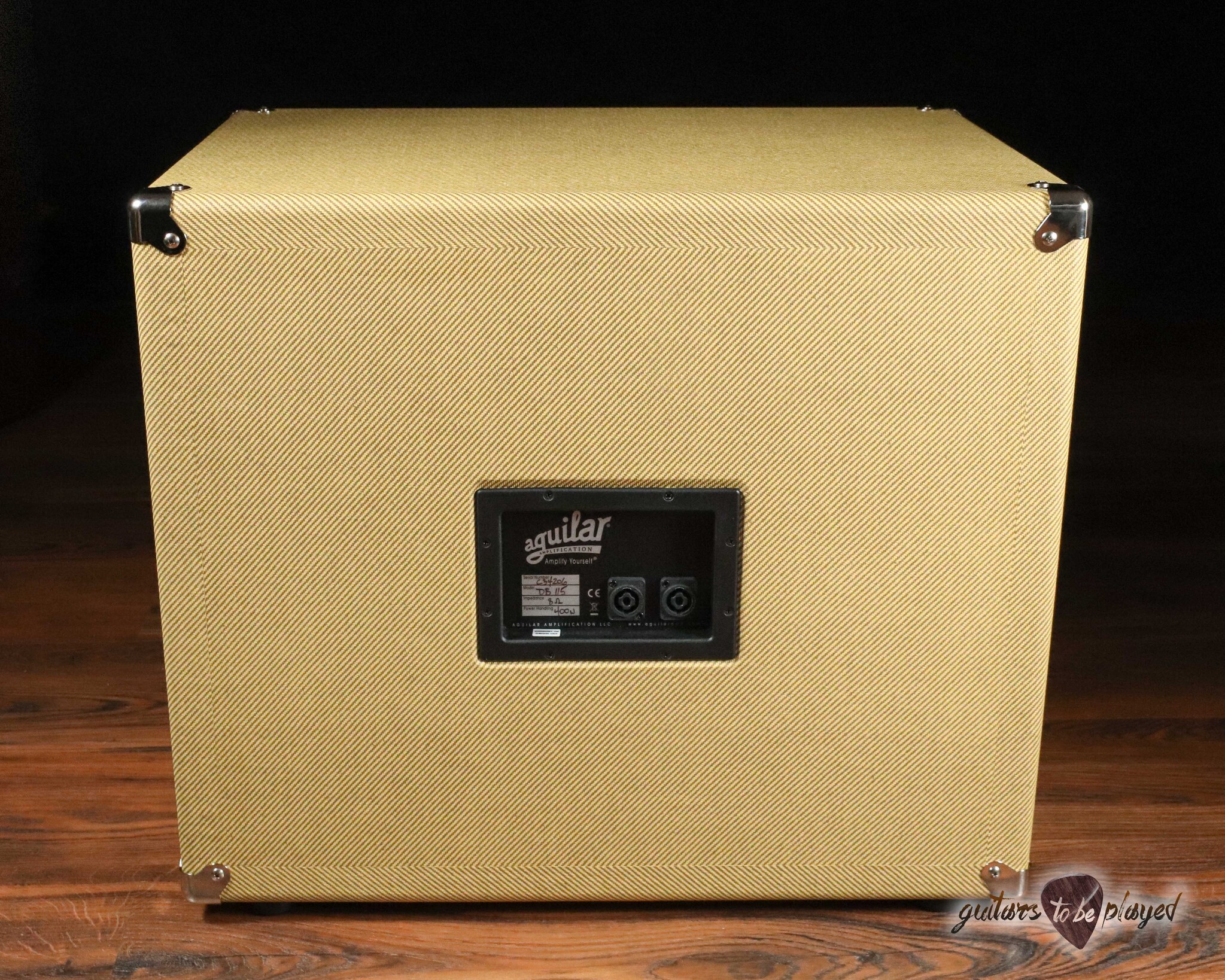 Aguilar DB 115 400W, 8 ohm Limited Edition Bass Cab – Boss Tweed ...