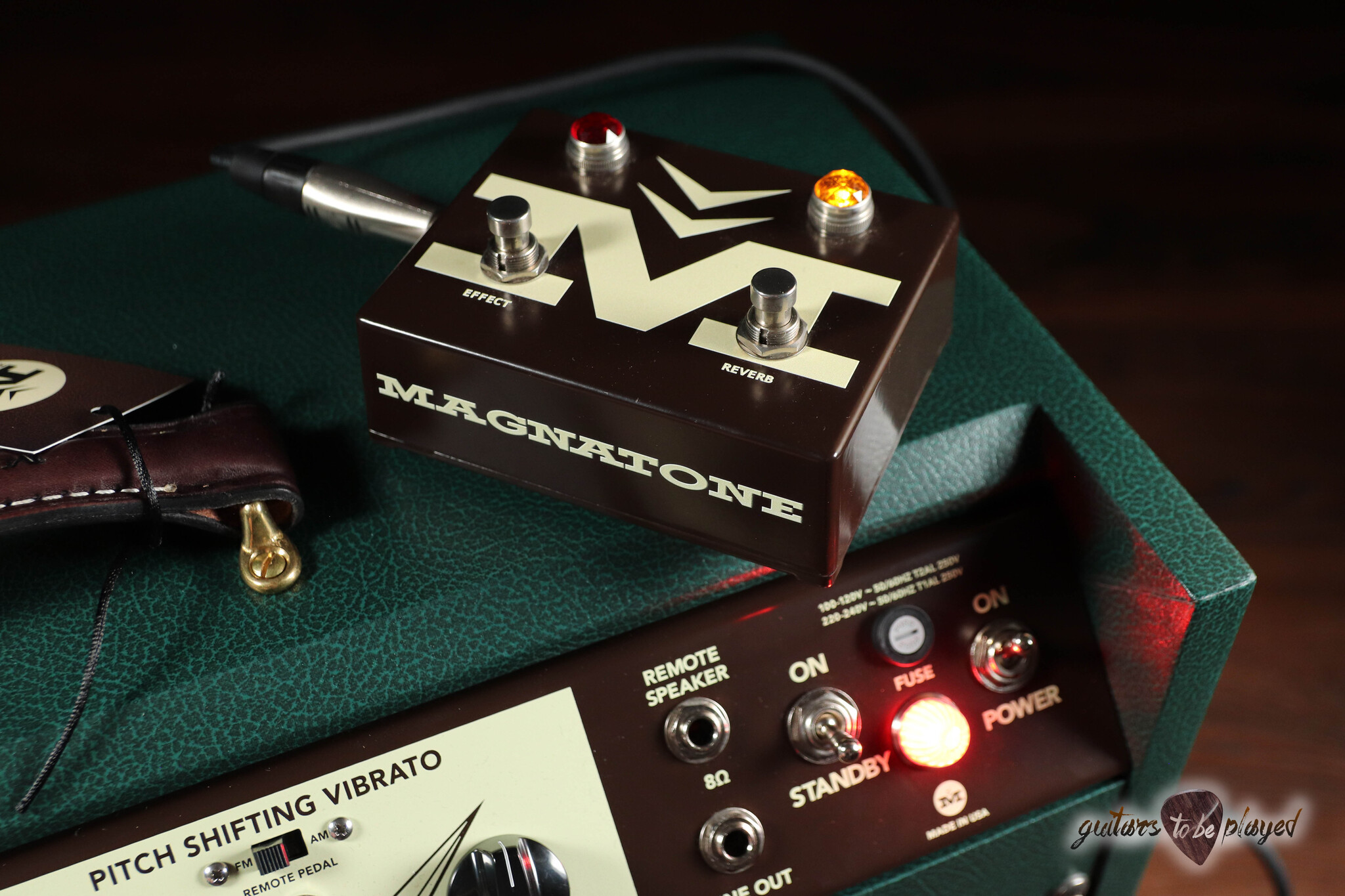 Magnatone Twilighter 22W Reverb/Vibrato 1x12” Combo Amp – Dark Green ...